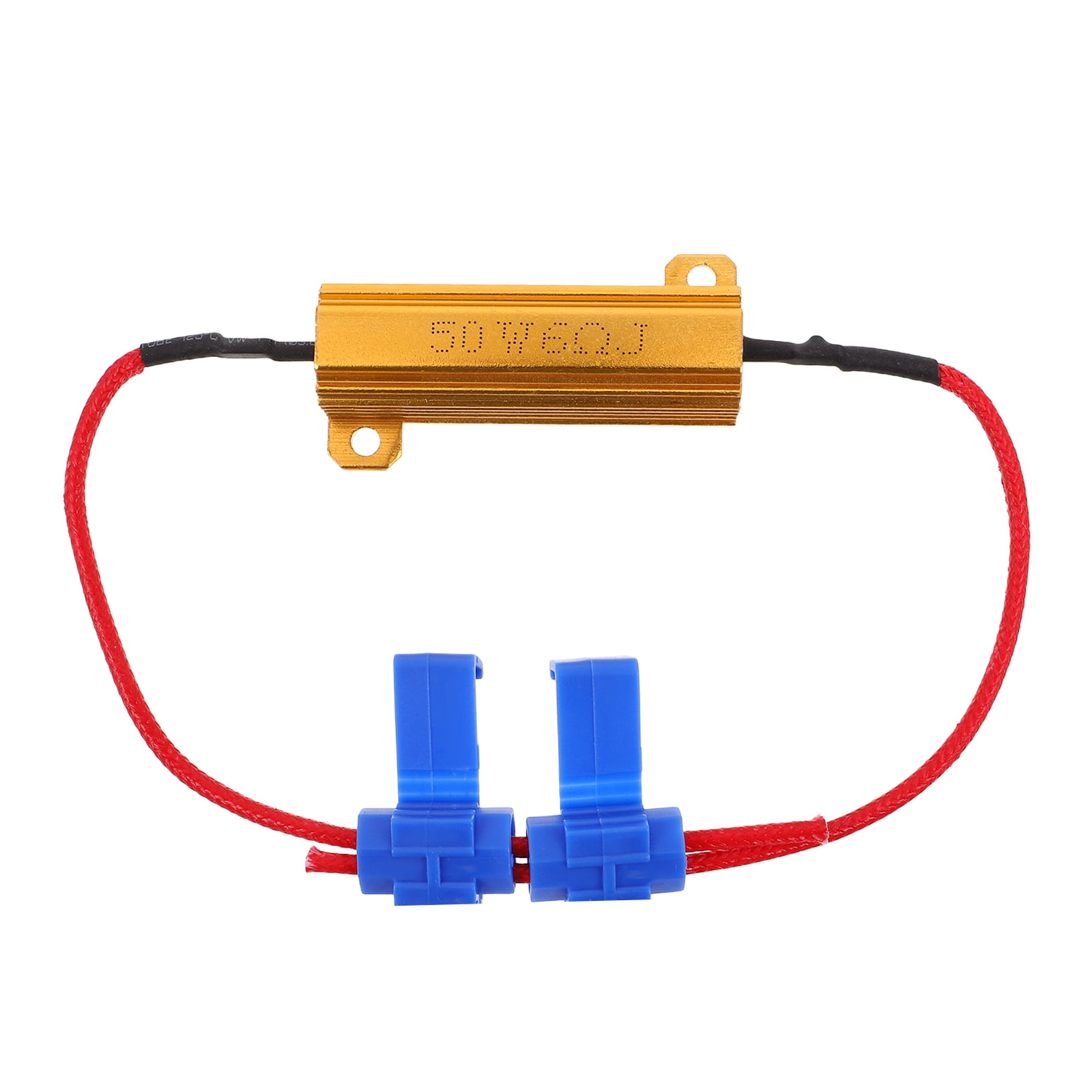 1 Set High Resistance Aluminum Shell LED Turn Signal Bulbs Resistor Kit ...