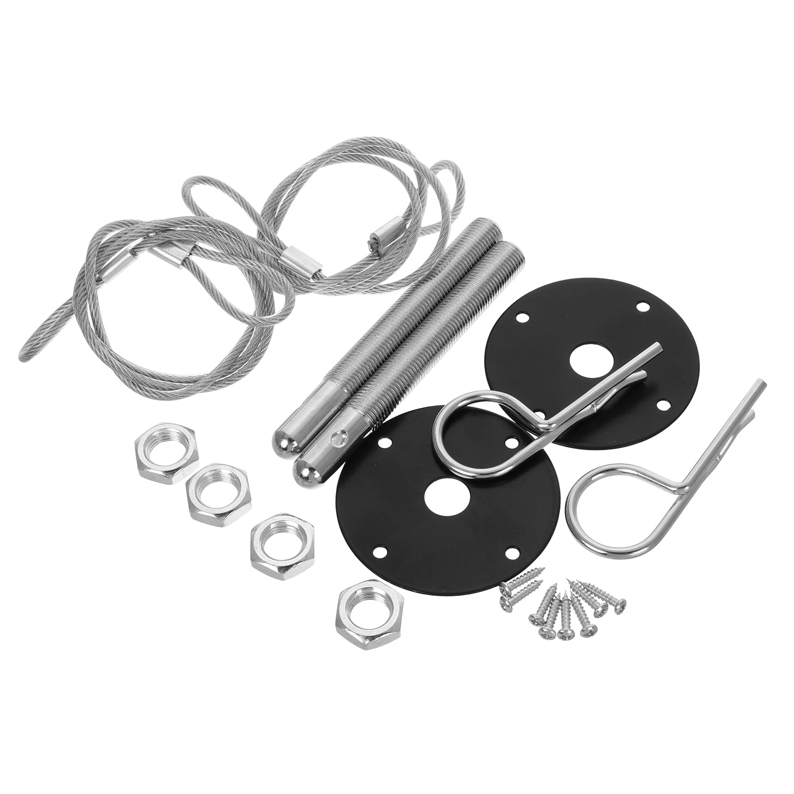 1 Set Hood Latches Kit Hood Pins Kit For Car Engine Hood Pin Truck Hood ...