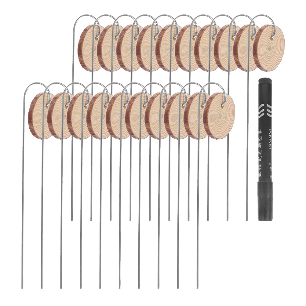 1 Set Horticultural Tags Wooden Plant Tags Landscape Signs Garden ...