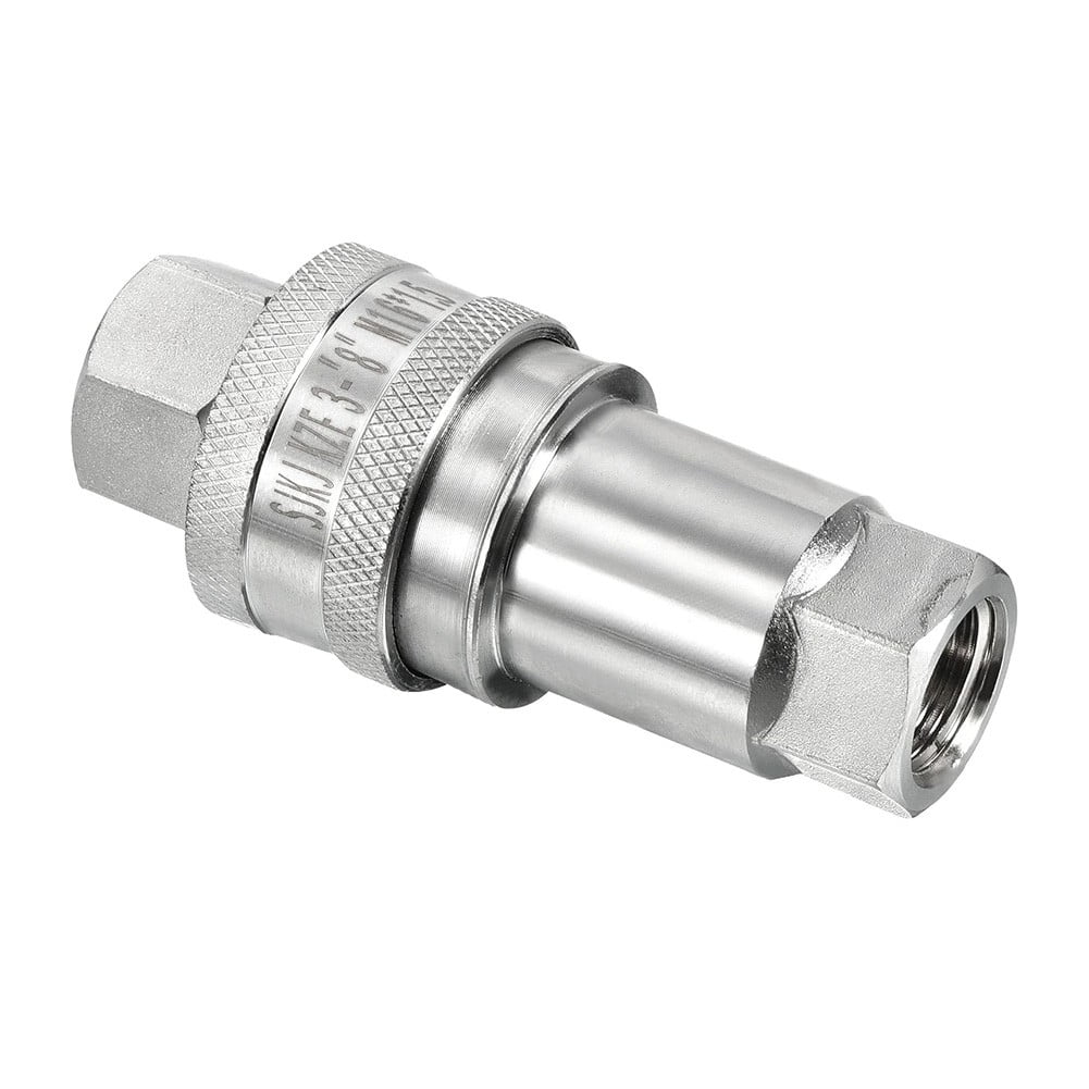 1 Set Hydraulic Quick Connect Coupler New M16X1.5mm Female Thread Pipe ...