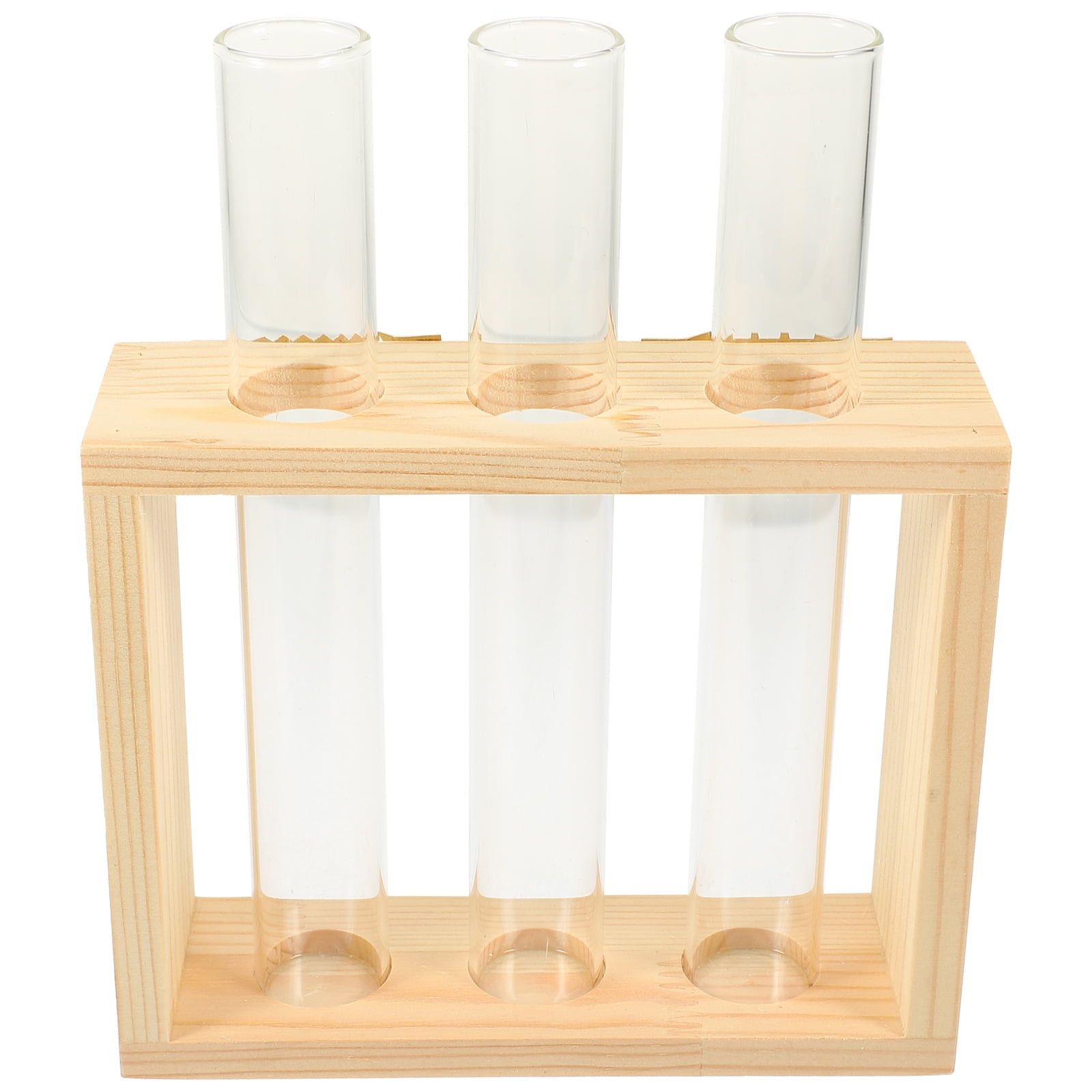 1 Set Hydroponic Vase Wall Mount Plant Terrarium Clear Propagation Tube ...