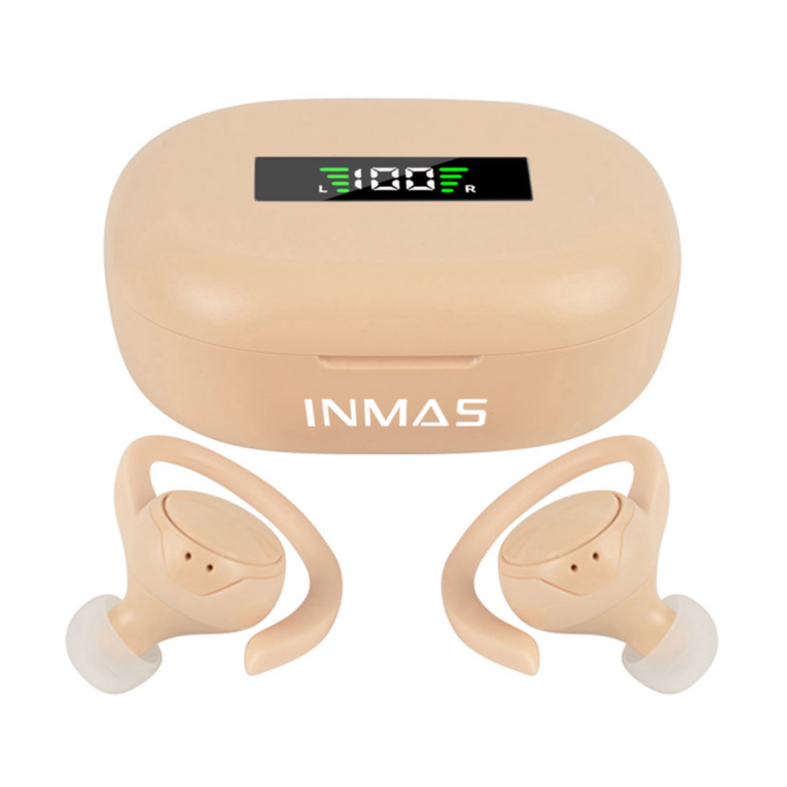 1 Set INMAS Wireless Headset Bluetooth-compatible 5.0 Stereo Surround ...