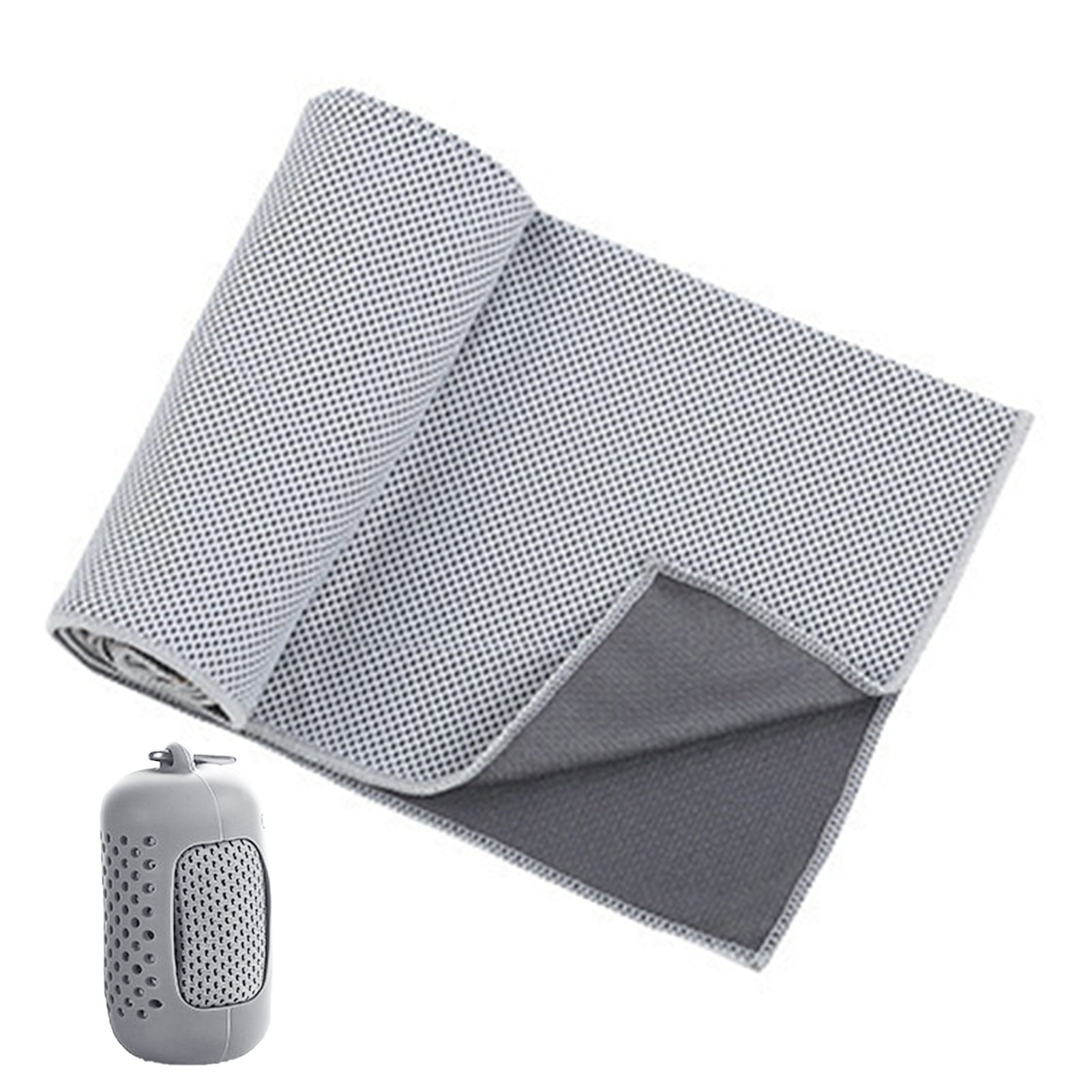 1 Set Ice Cooling Towel Portable Quick-Dry Super Absorbent Summer ...