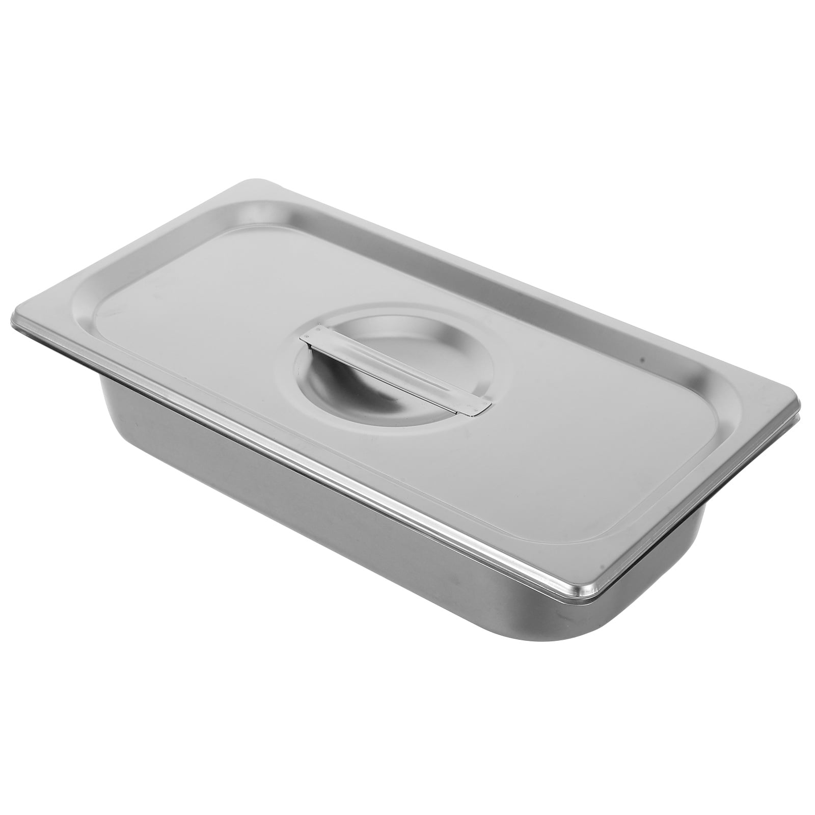 1 Set Of Ice Cream Storage Box Freezer Container With Lid Stainless ...