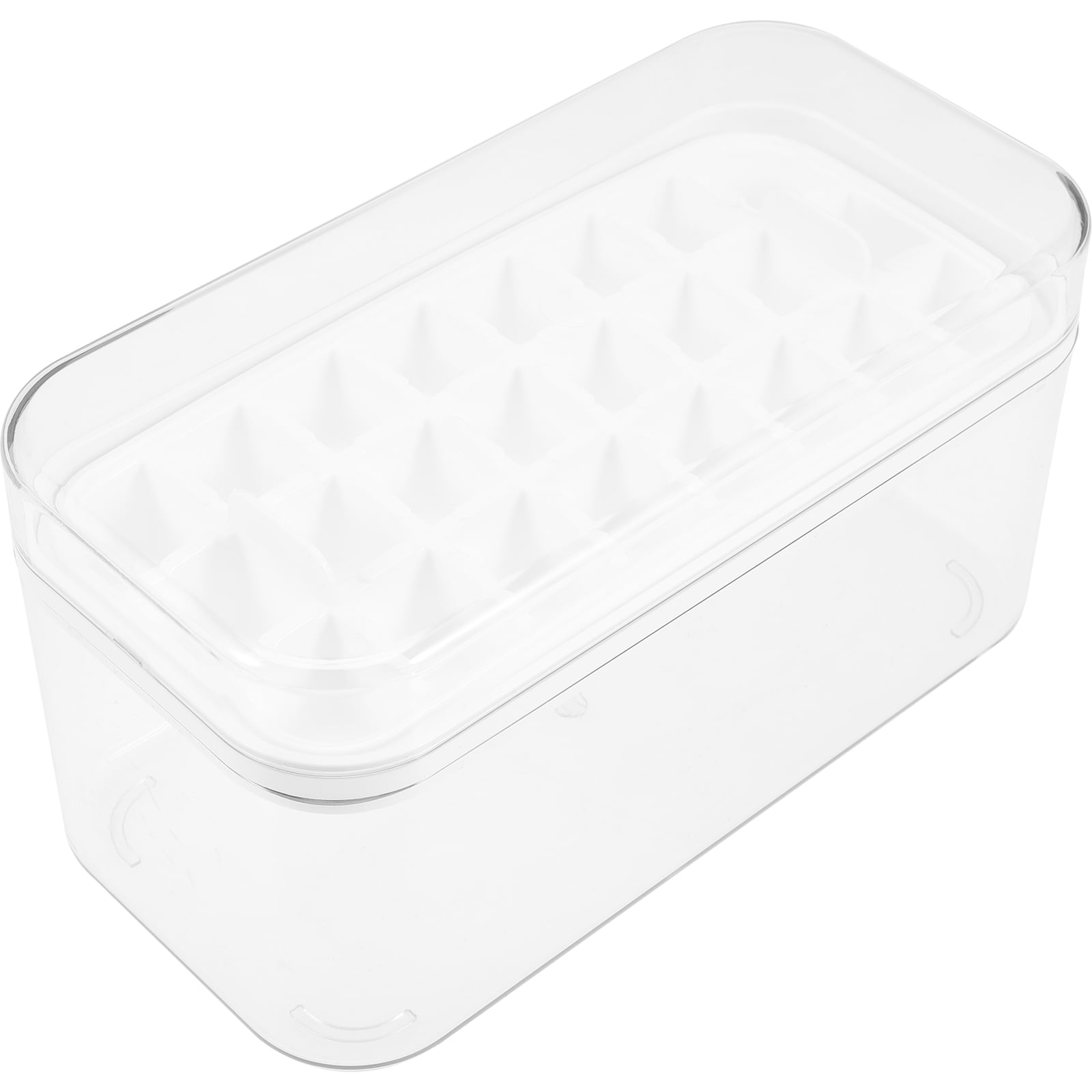 Qiysamall 1 Set Ice Cube Tray Freezer Ice Cube Making Mold Household Ice Cube Making Tool