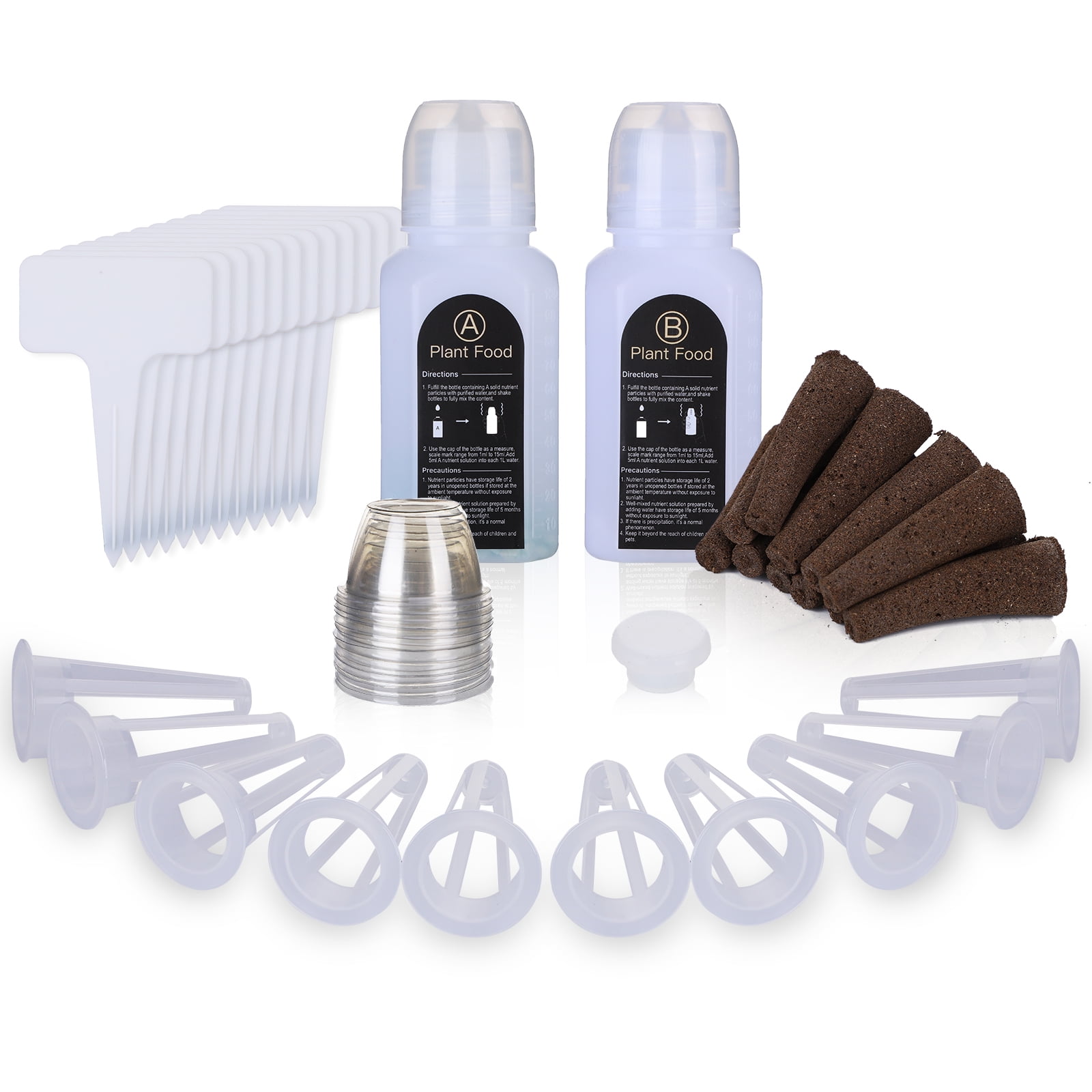 1 Set Indoor Garden Grow Sponges Planting Sponge Pods Intelligent ...