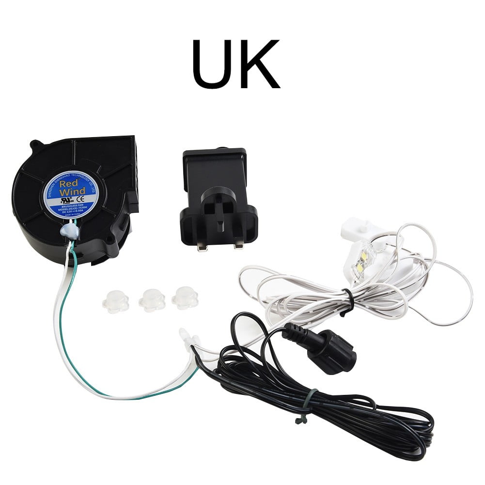 1 Set Inflatable Blower Replacement 12V 0.5A Fan Blower Motor With 3 ...