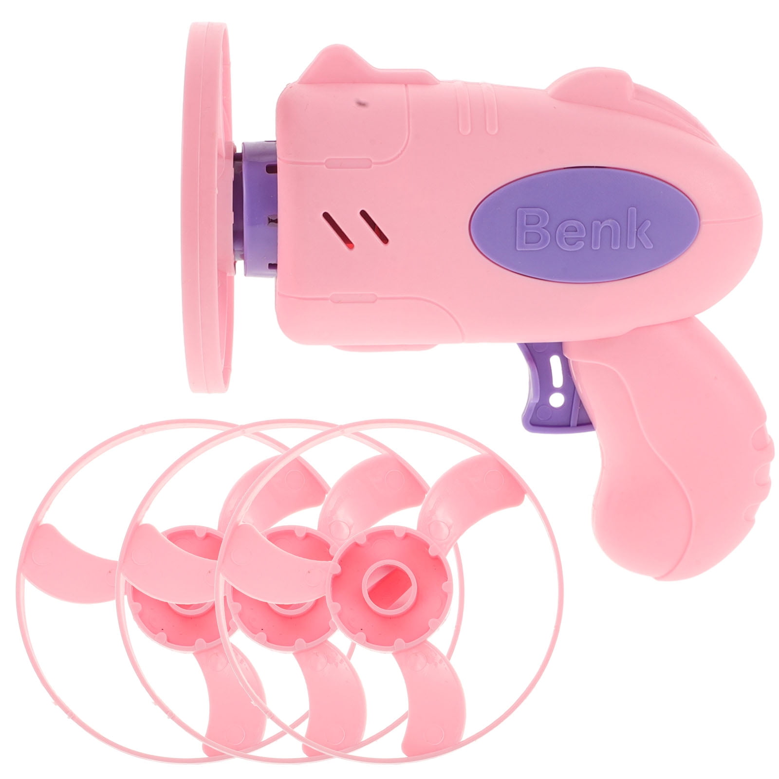 1 Set Interactive Flying Toy Dragonfly Fly Toy Disc Launcher Propeller ...