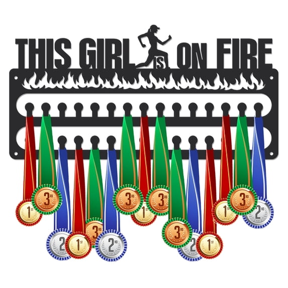 1 Set Iron Medal Holder Medals Display Hanger Rack Medal Holder Frame ...