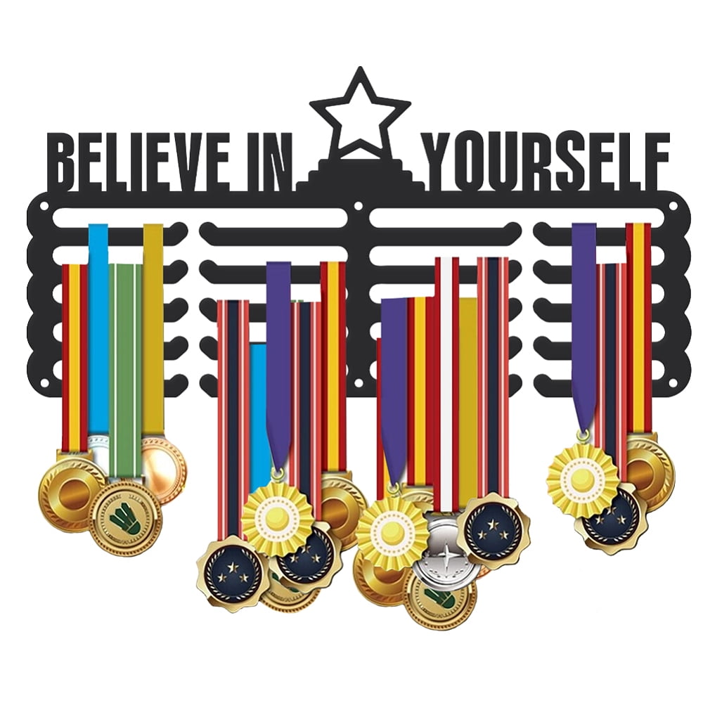 1 Set Iron Medal Holder Medals Display Hanger Rack Medal Holder Frame ...