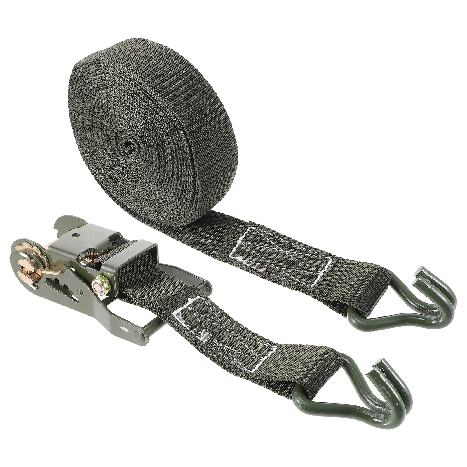1 Set J Hook Ratchet Strap Tie Down Ratchet Strap Heavy Duty Ratchet Strap for Trucks - Walmart.com