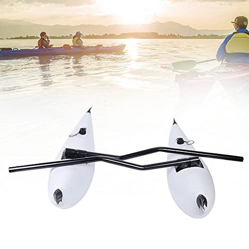 1 Set Kayak Outrigger Kit, Kayak Stabilizers PVC Inflatable Outrigger ...