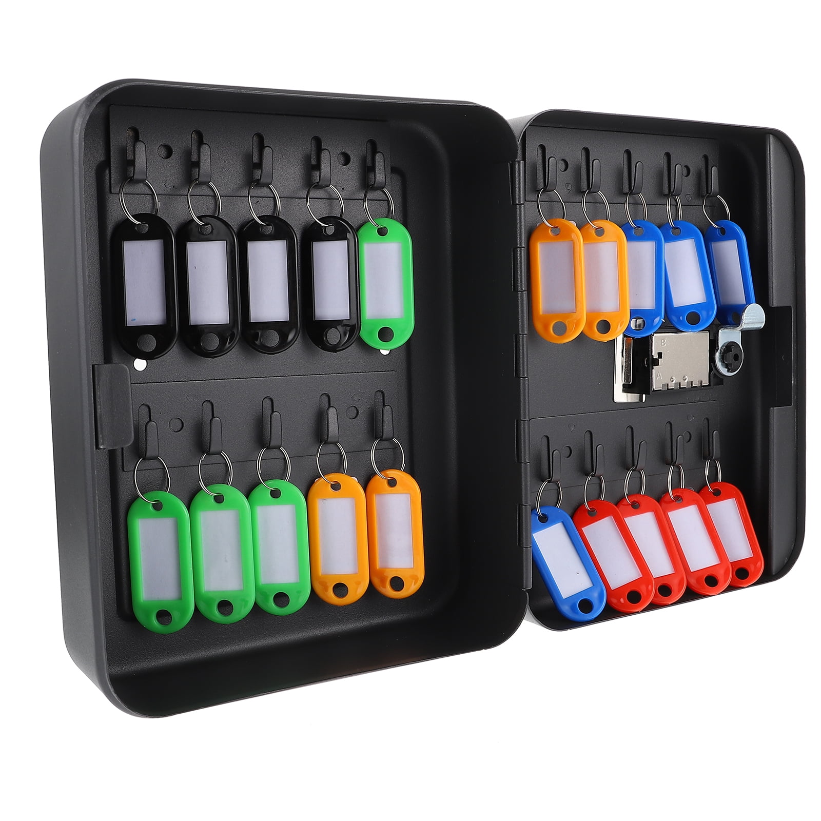 1 Set Key Cabinet Lock Box Key Security Organizer Wall Mounted Password ...