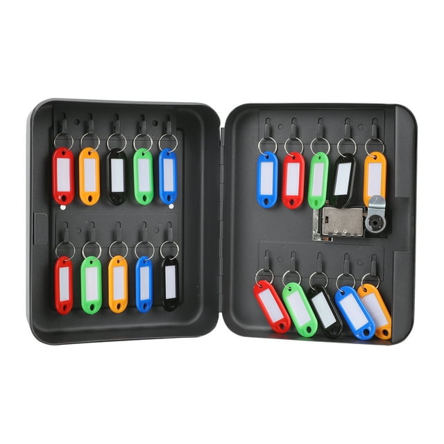 1 Set Key Cabinet Lock Box Key Security Organizer Wall Mounted Password ...