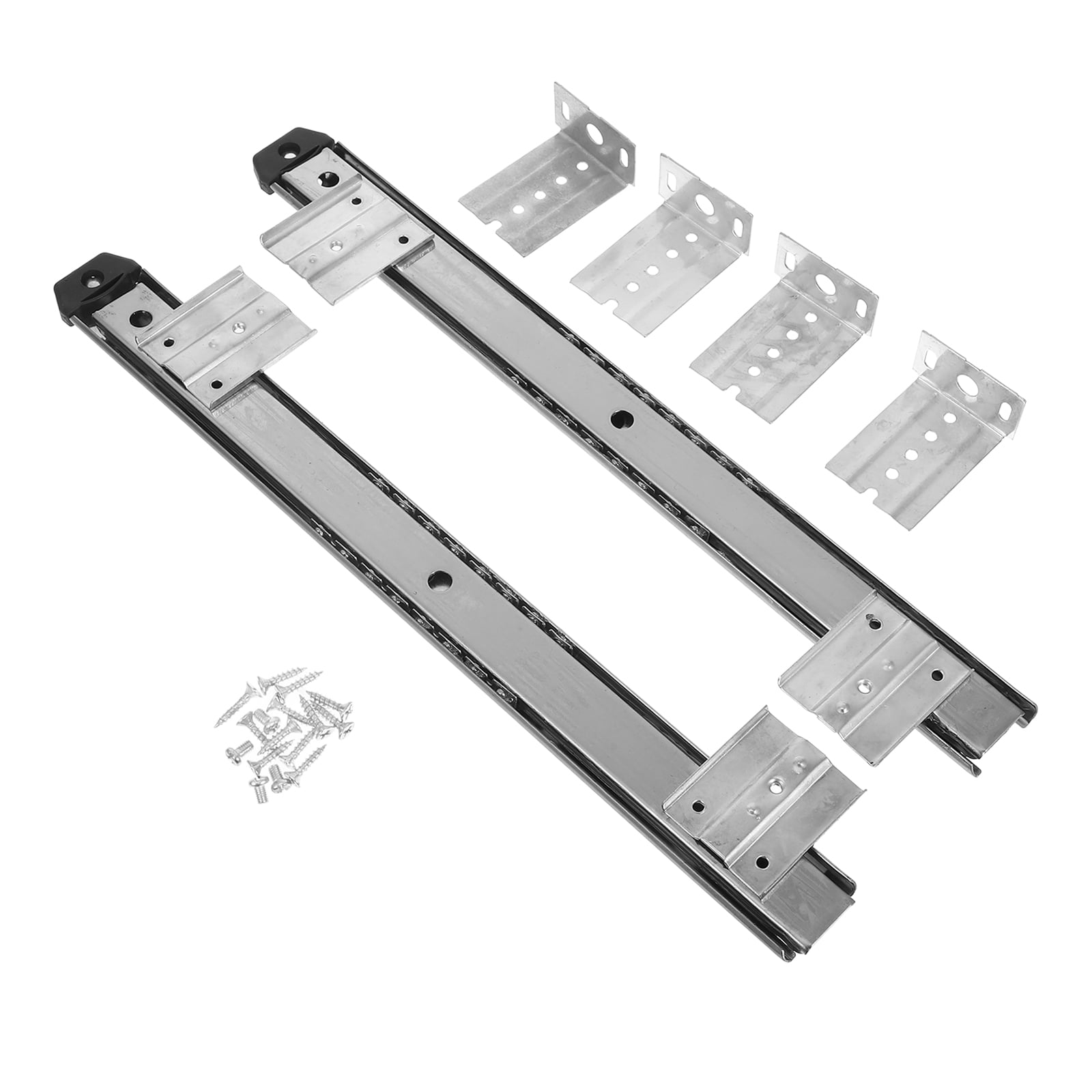 1 Set Keyboard Slide Keyboard Replacement Guide Rail Computer Table Drawer Slide Keyboard Guide