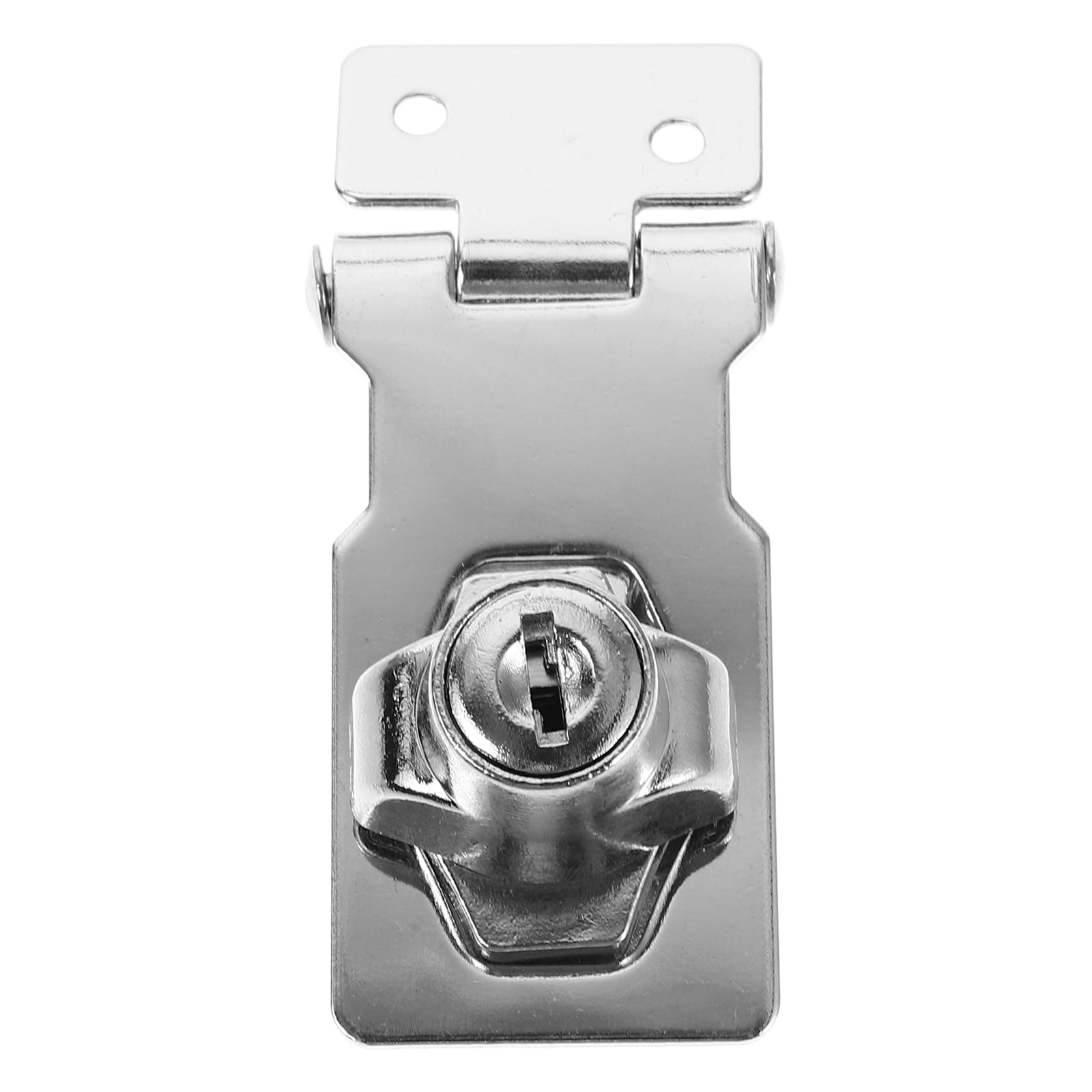 1 Set Keyed Hasp Lock For Cabinets And Closets Household Security ...