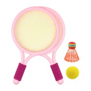 Lixmnse Luminous Badminton Rackets for Kids, Colorful LED Lights for ...
