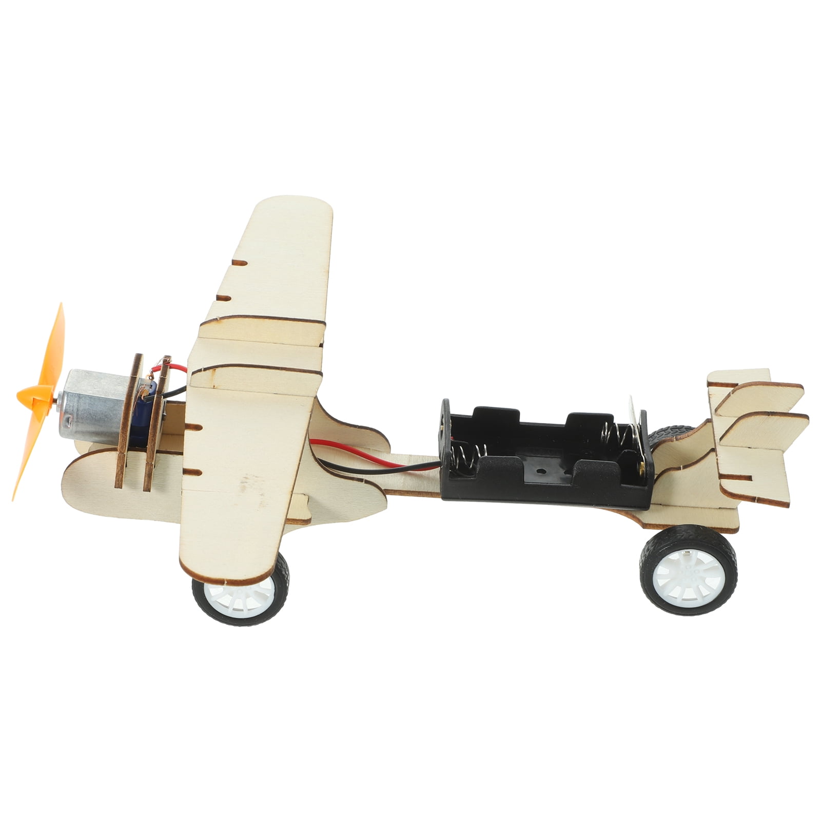 1 Set Kids DIY Aircraft Model Toy Handmade Airplane Model Assembly ...