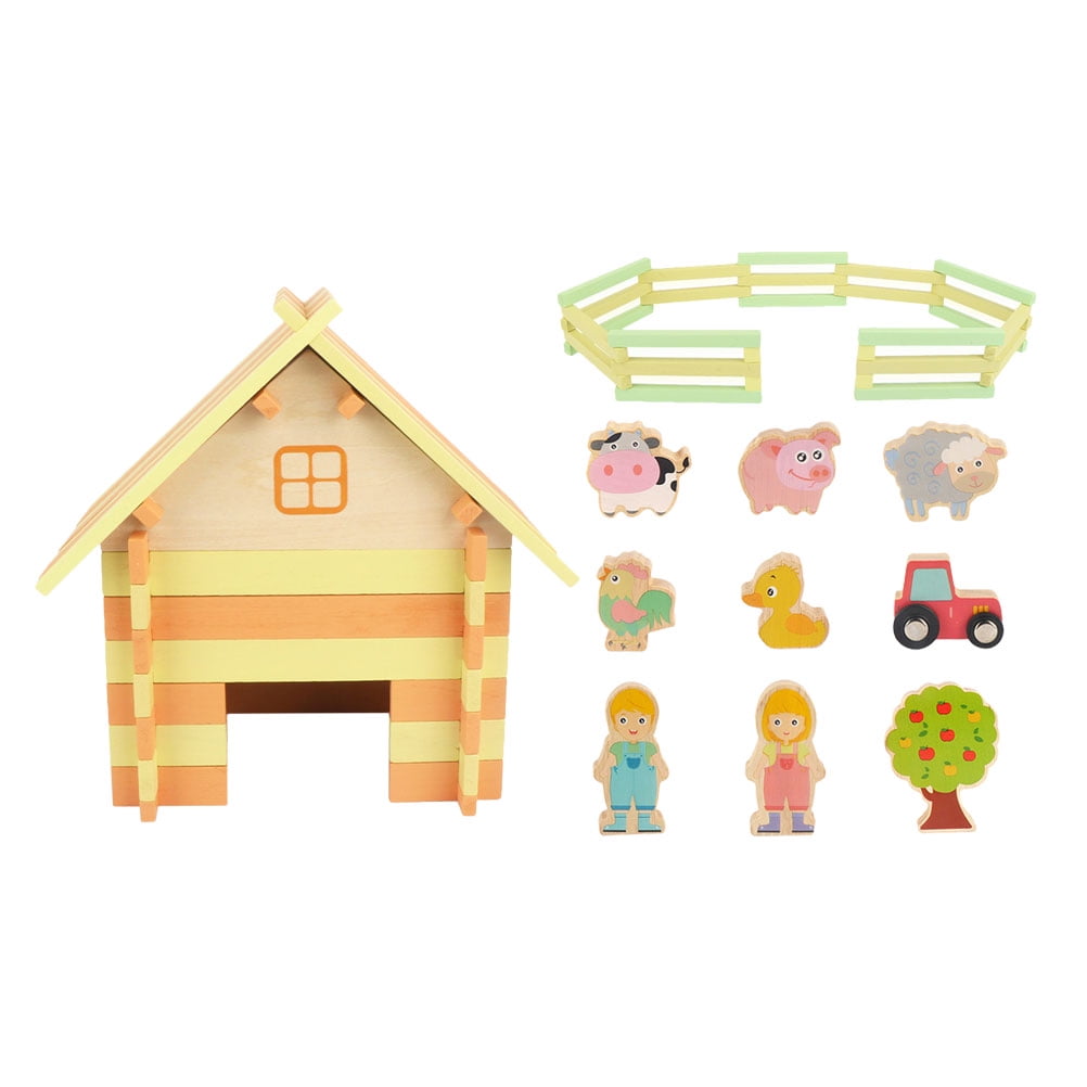 1 Set Kids Farm Toy Kids Assembly Farmhouse Kids Farm and Animals Kids ...