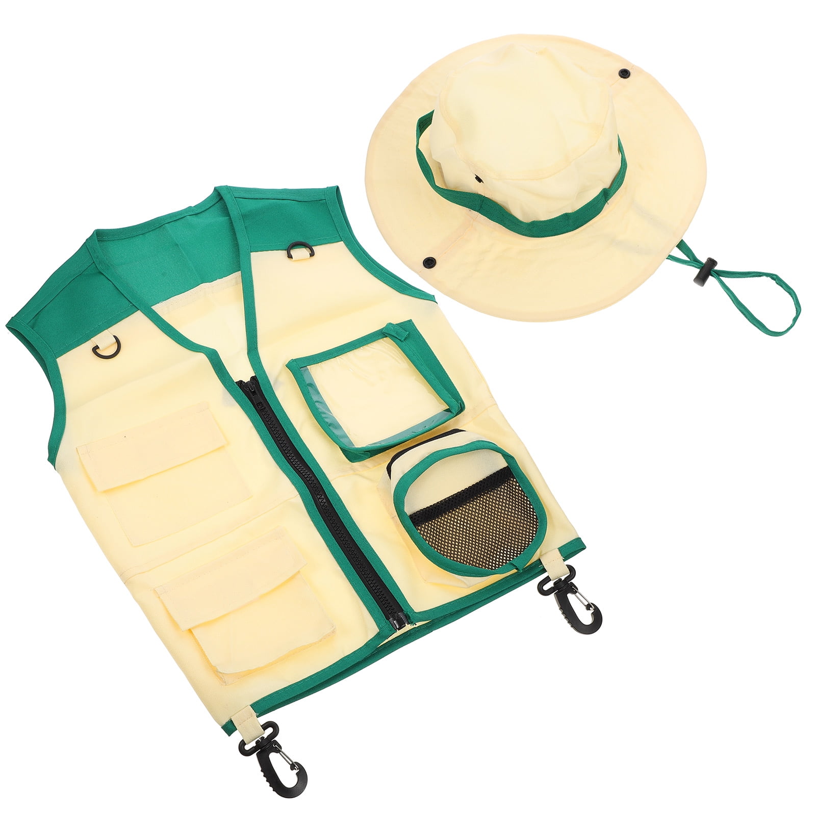 1 Set Kids Outdoor Exploration Hat and Vest for Fun - Walmart.com