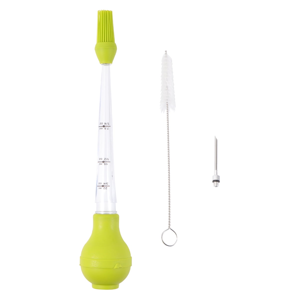 1 Set Kitchen Oil Dropper Turkey Baster Silicone Seasoning Pump Oil ...