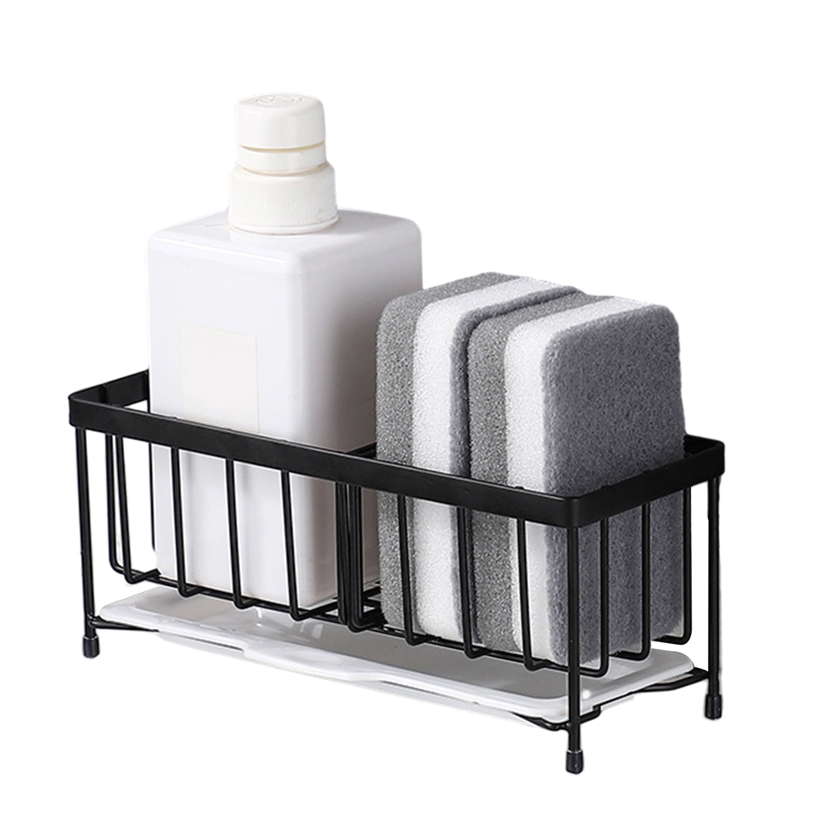 1 Set Kitchen Sponge Shelf Hollow Out Waterproof Keep Dry 304 Stainless ...