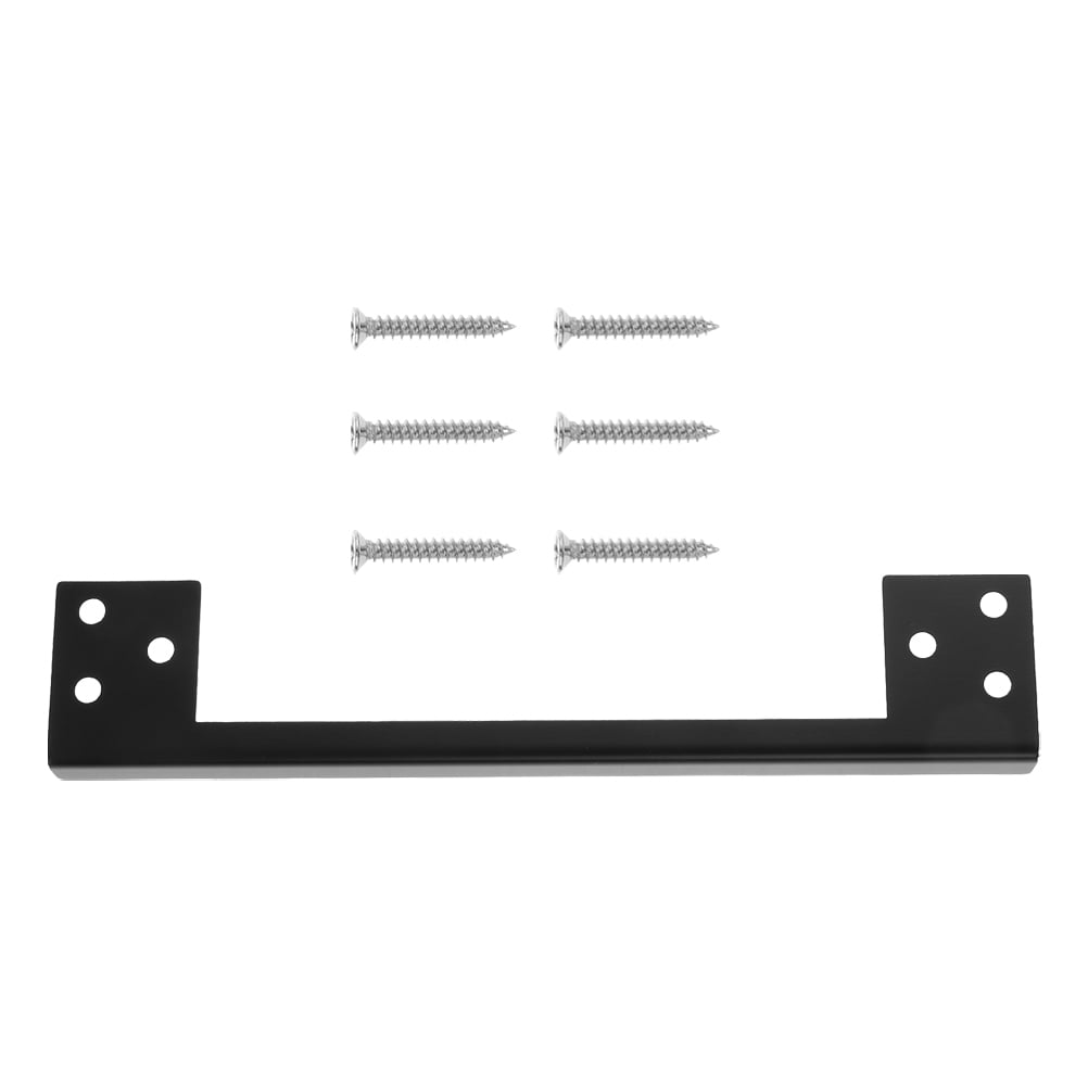 1 Set Door Latch Guard Metal Plate Cover Security Protector L Shaped ...