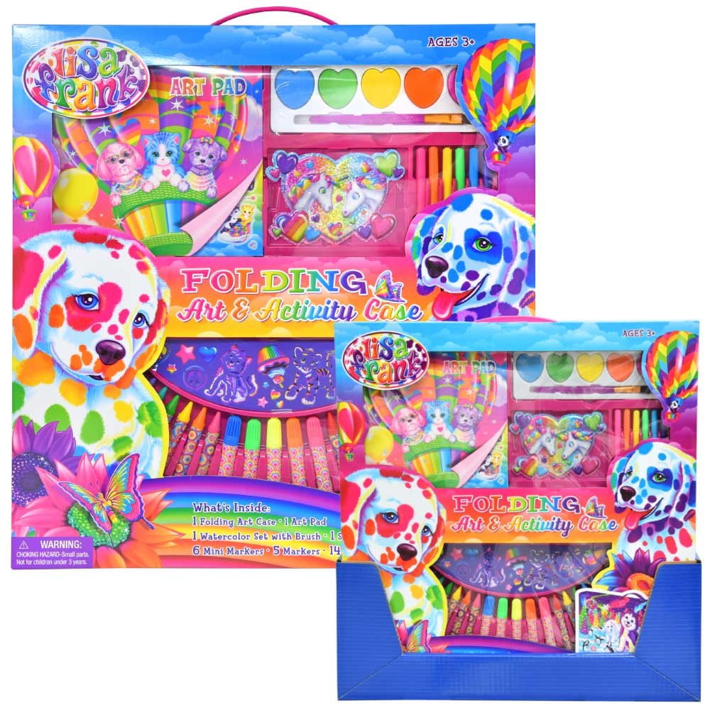 1 Set Lisa Frank Folding Art Case in PDQ - Walmart.com