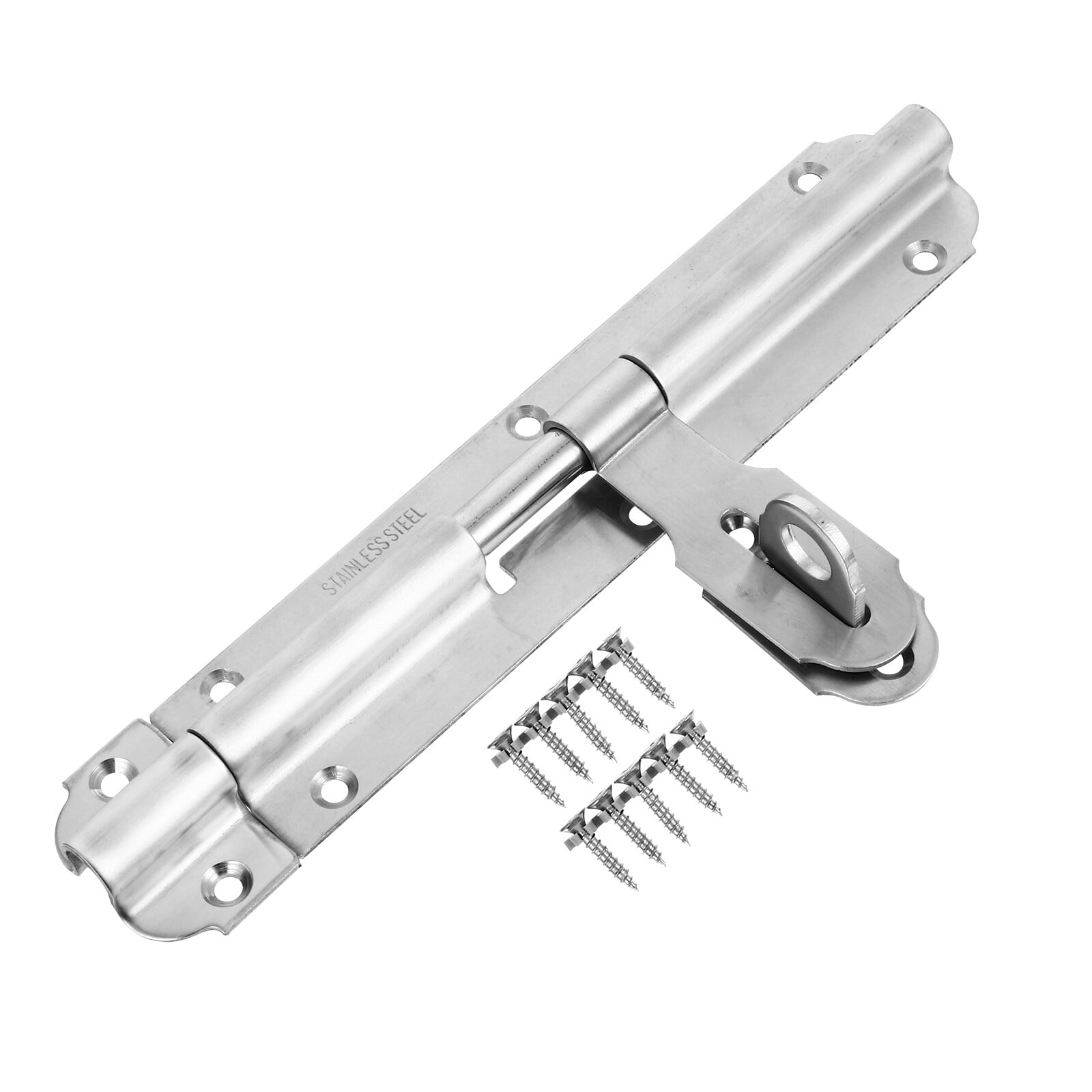 1 Set Lock Interior Exterior Door Window Sliding Lock Slide Gate Lock ...