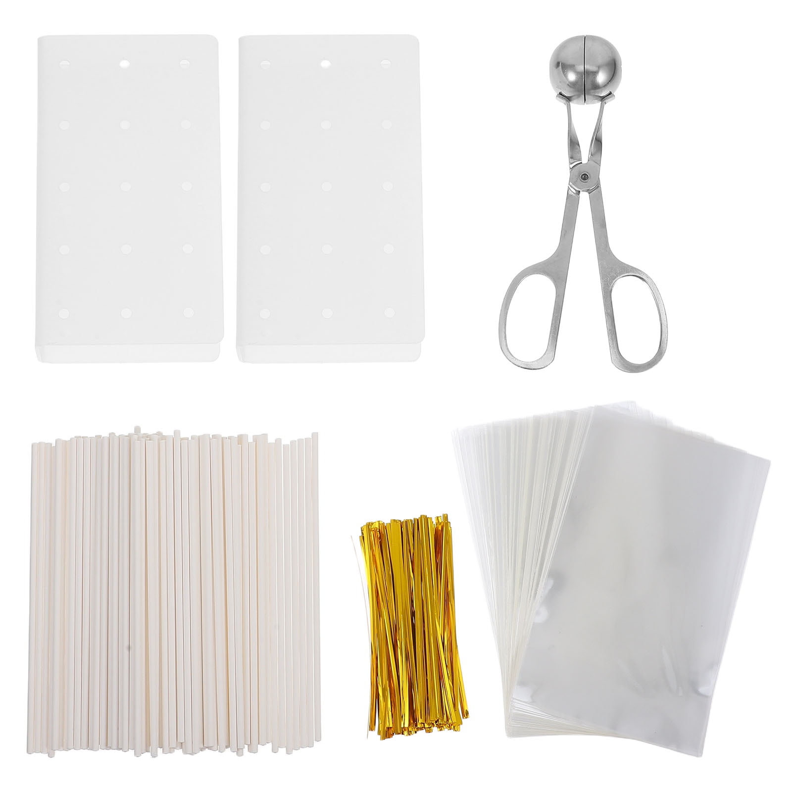 1 Set Lollipop Making Supplies Set Cake Pop Lollipop DIY Kit with Molds ...