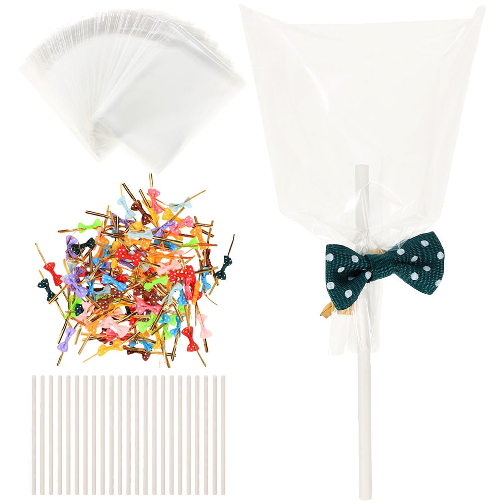 1 Set Lollipop Packaging Kit Lollipop Treat Sticks Lollipop Candy ...