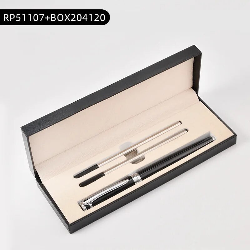1 Set Luxury Metal Ball Point Pen Refill and Box Combination Pens for ...
