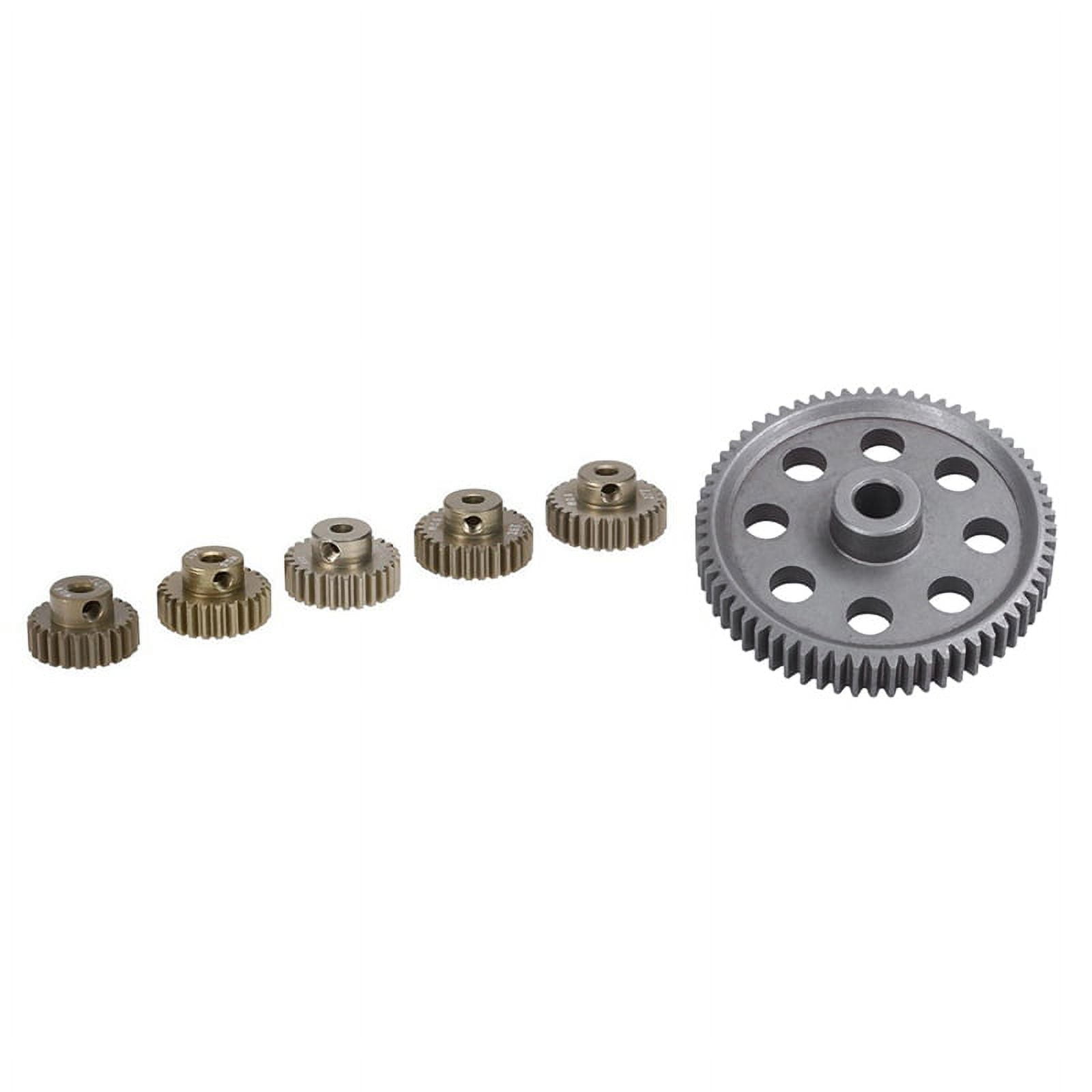 1 Set M0.6 3.175mm 23T 24T 25T 26T 27T 0.6 Module Pinion Motor Gear & 1 ...