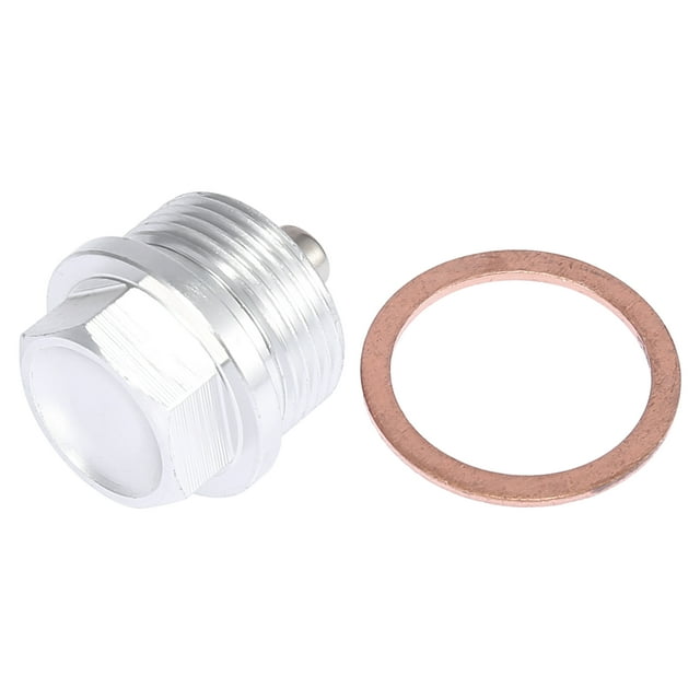 1 Set M24 x 1.5 Magnetic Oil Drain Plug Sump Drain Nut Screw With ...