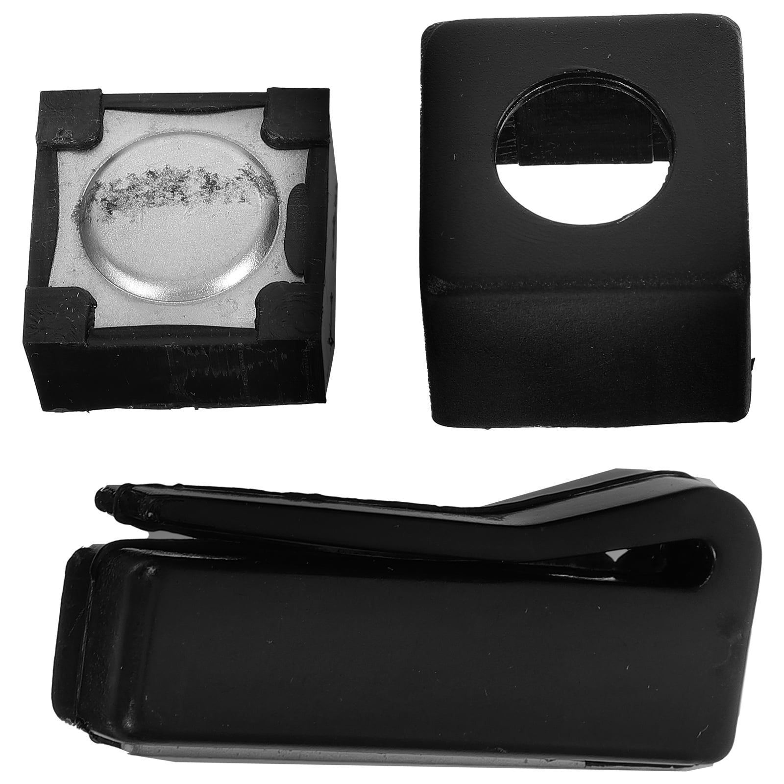 1 Set Magnetic Pool Chalk Holder Professional Snooker Pool Chalk Clamp ...