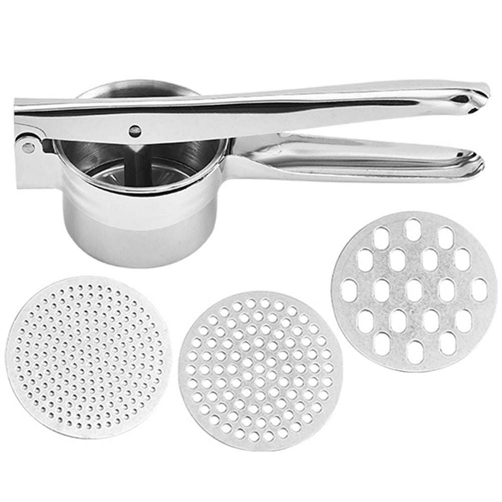 1 Set Manual Potato Masher Multi-function Potato Presser Vegetable ...
