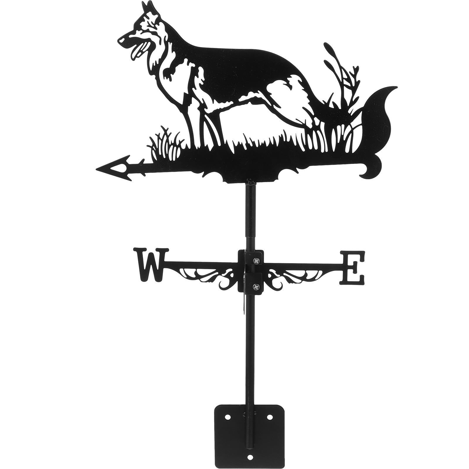 1 Set Metal Craft Wind Vane Weathervane Roof Mount Weather Vane Farm ...