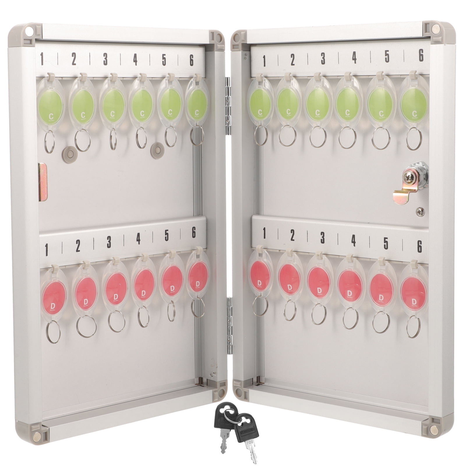 1 Set Metal Key Cabinet Key Security Lock Box Lock Sturdy Box Wall Keys ...