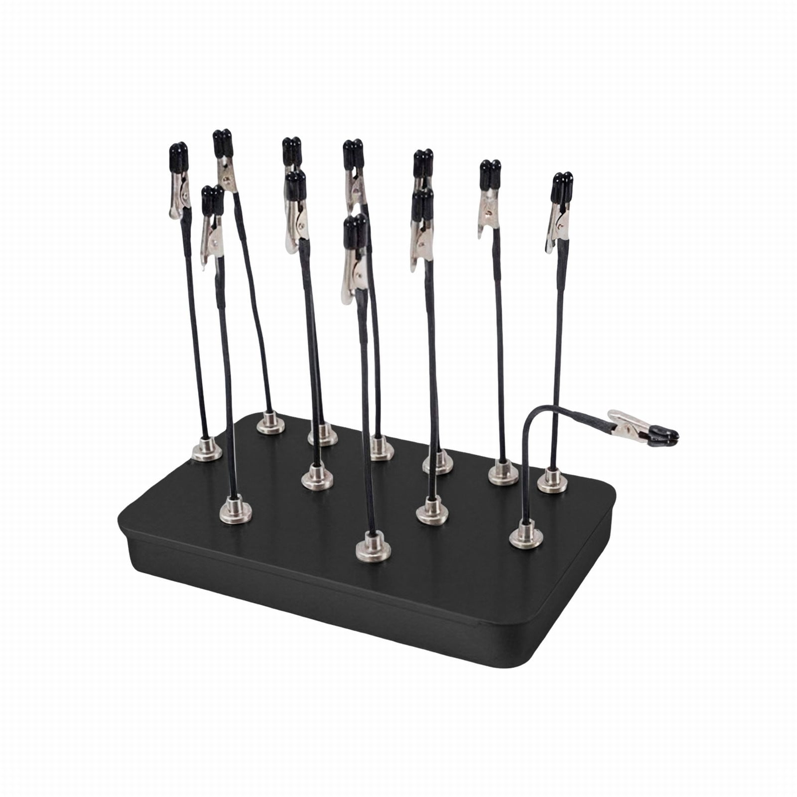 1 Set Metal Painting Stand Base Holder with 12Pcs Magnetic Bendable ...