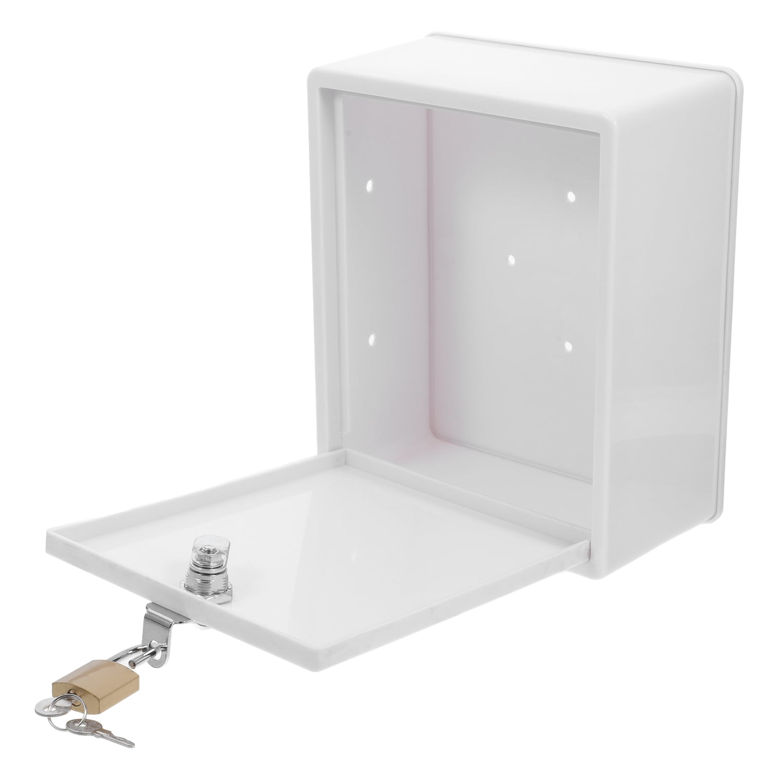 1 Set Milk Box With Lock For Outdoor Secure Key Storage Box Outdoor Key ...