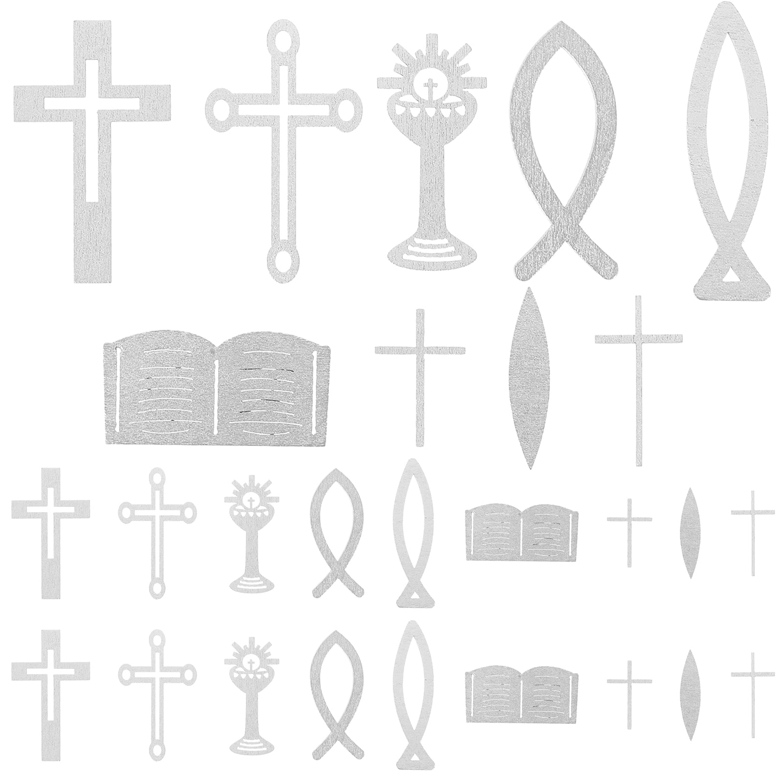 1 Set Mini Christening Table Decorations Communion Decorations Baptism ...