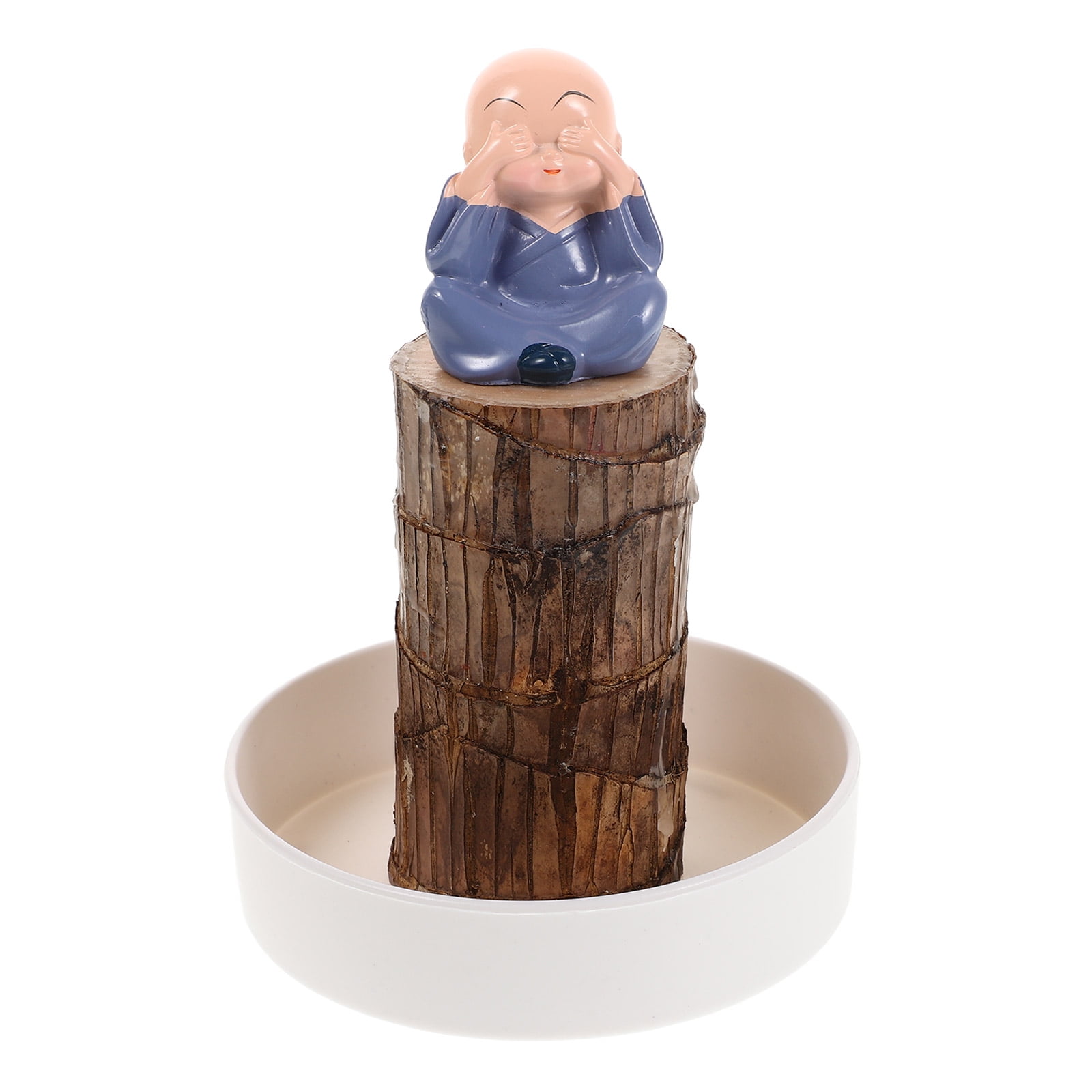 LIFKOME Brazilian Wood Potted Tree Stump Desktop Pot for Hydroponic ...