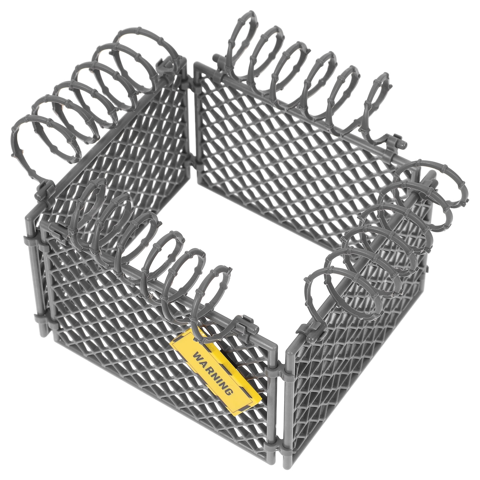 1 Set Miniature Farm Animal Fence ABS Plastic Toy Fence for Farm ...