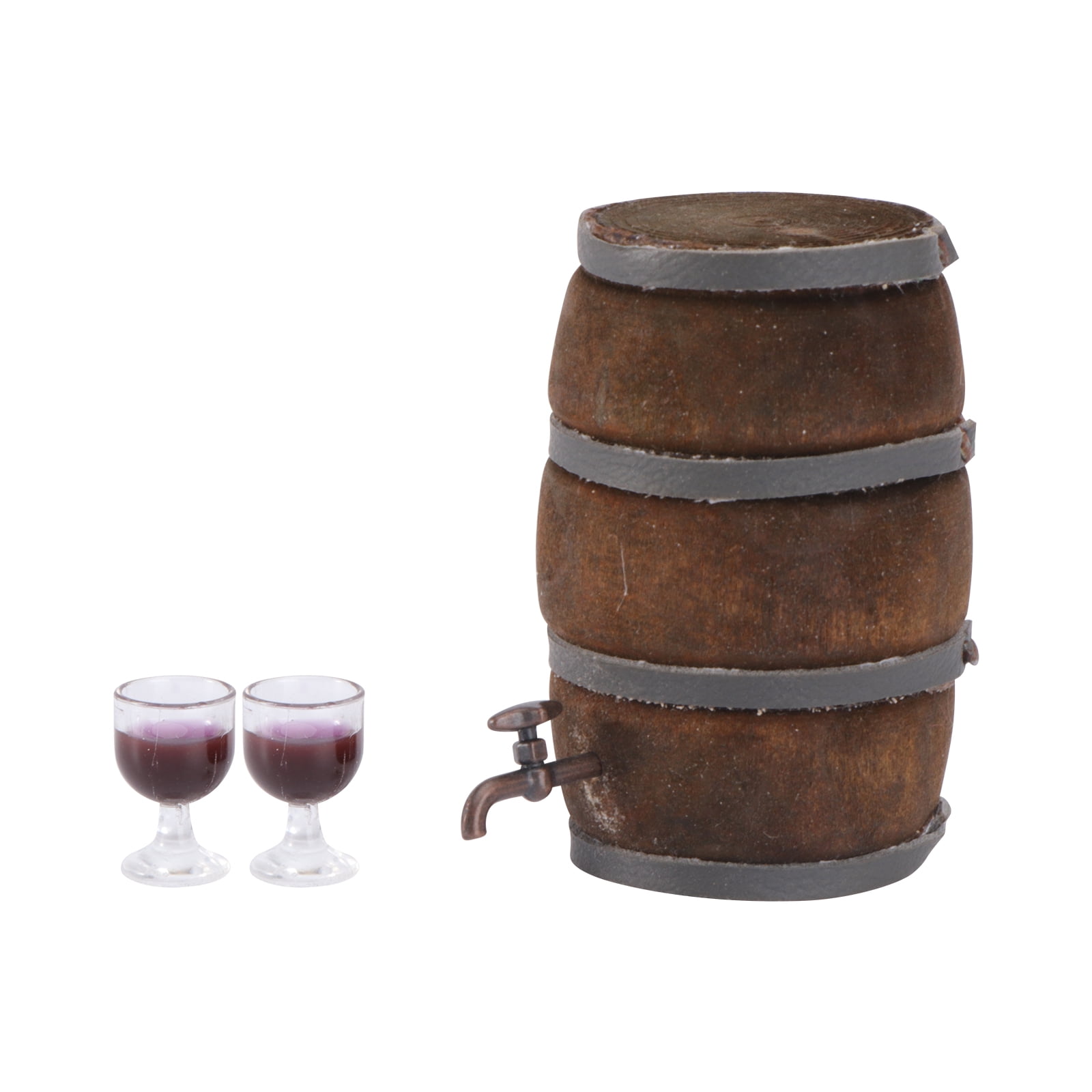 1 Set Miniature Wine Mini House Winery Scene Decoration Home Decor ...