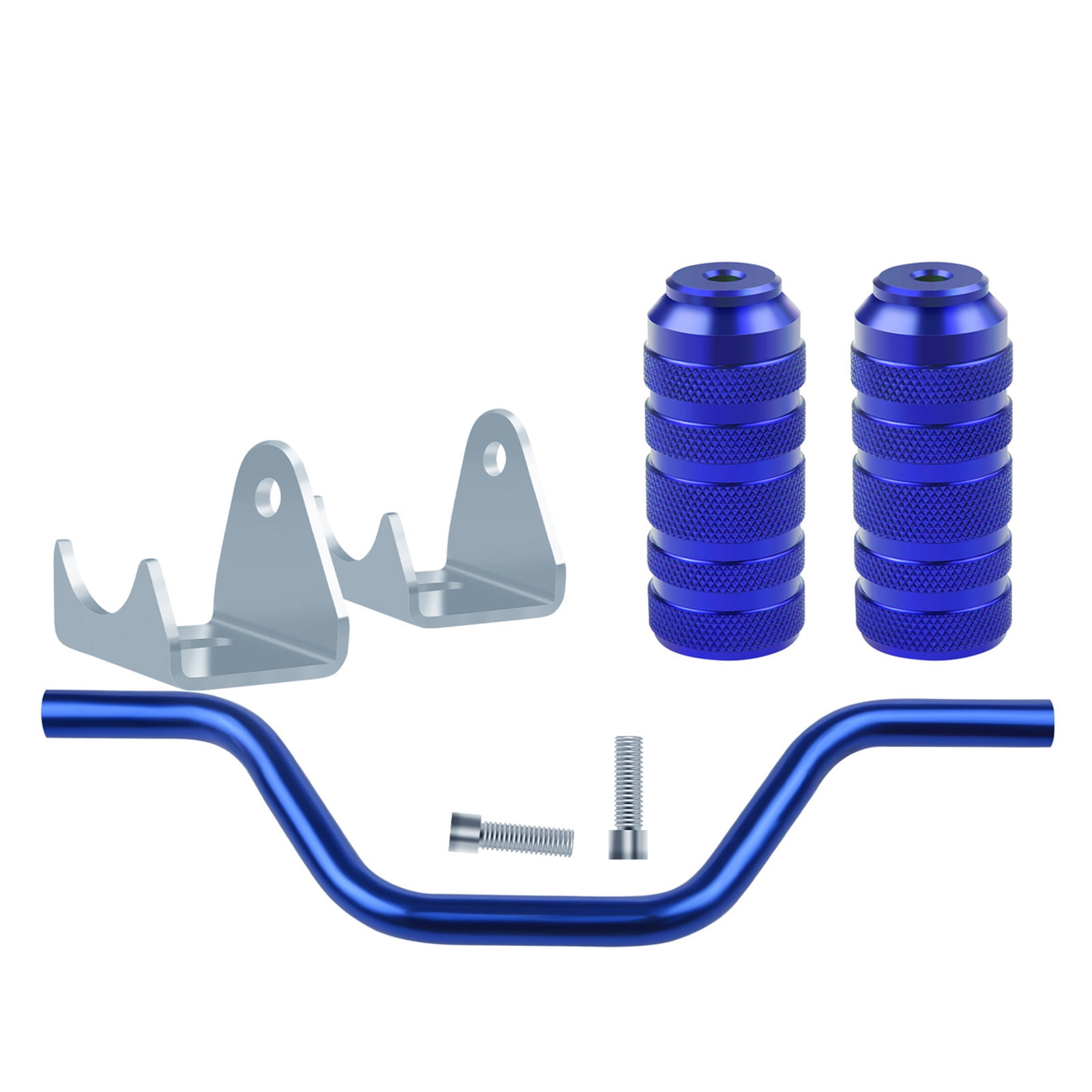 1 Set Motorcycle Aluminum Alloy Foot Pegs High Toughness Pedal Lever ...