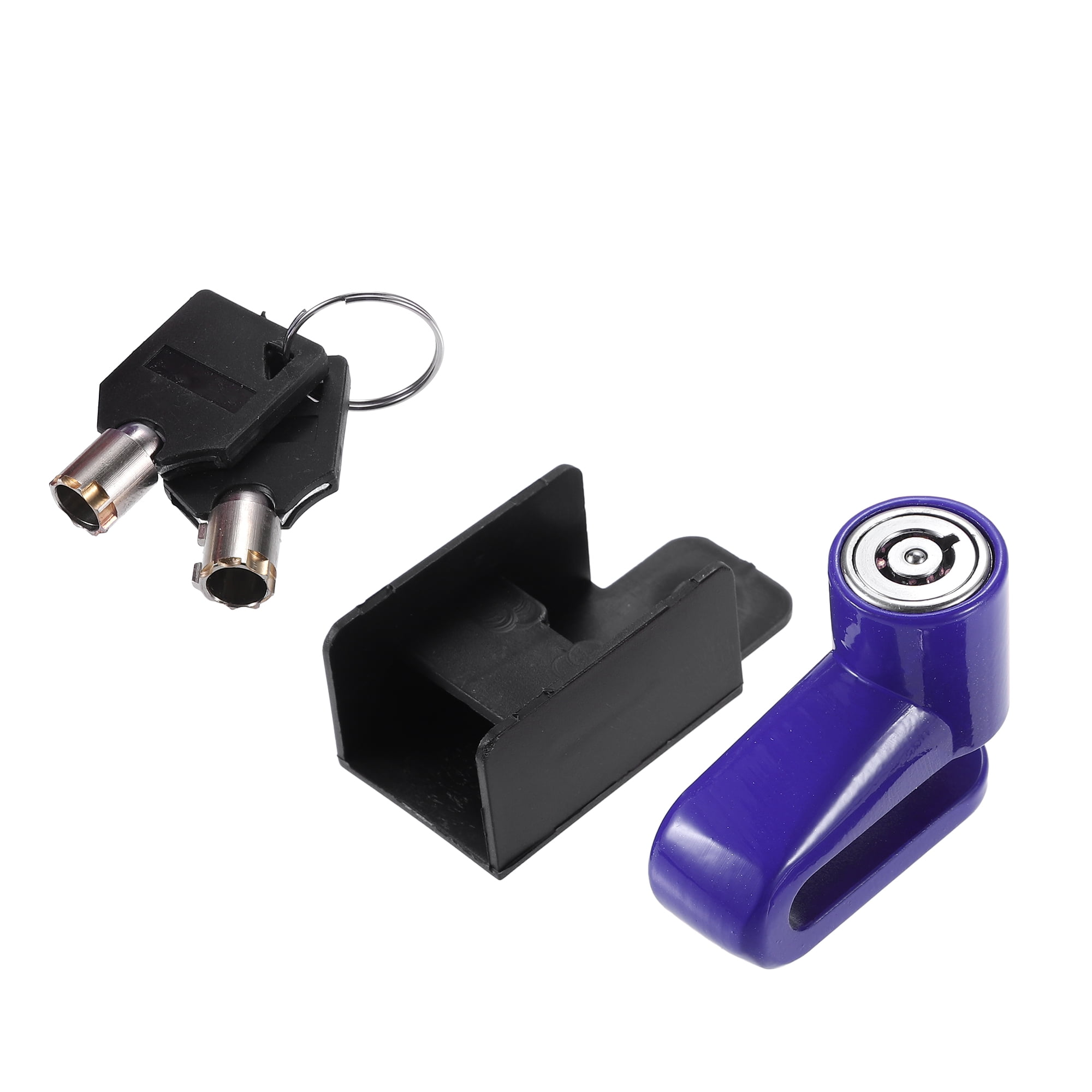 1 Set Motorcycle Anti-Theft Steel Wire Lock Disc Brake Wheel Locker Set ...