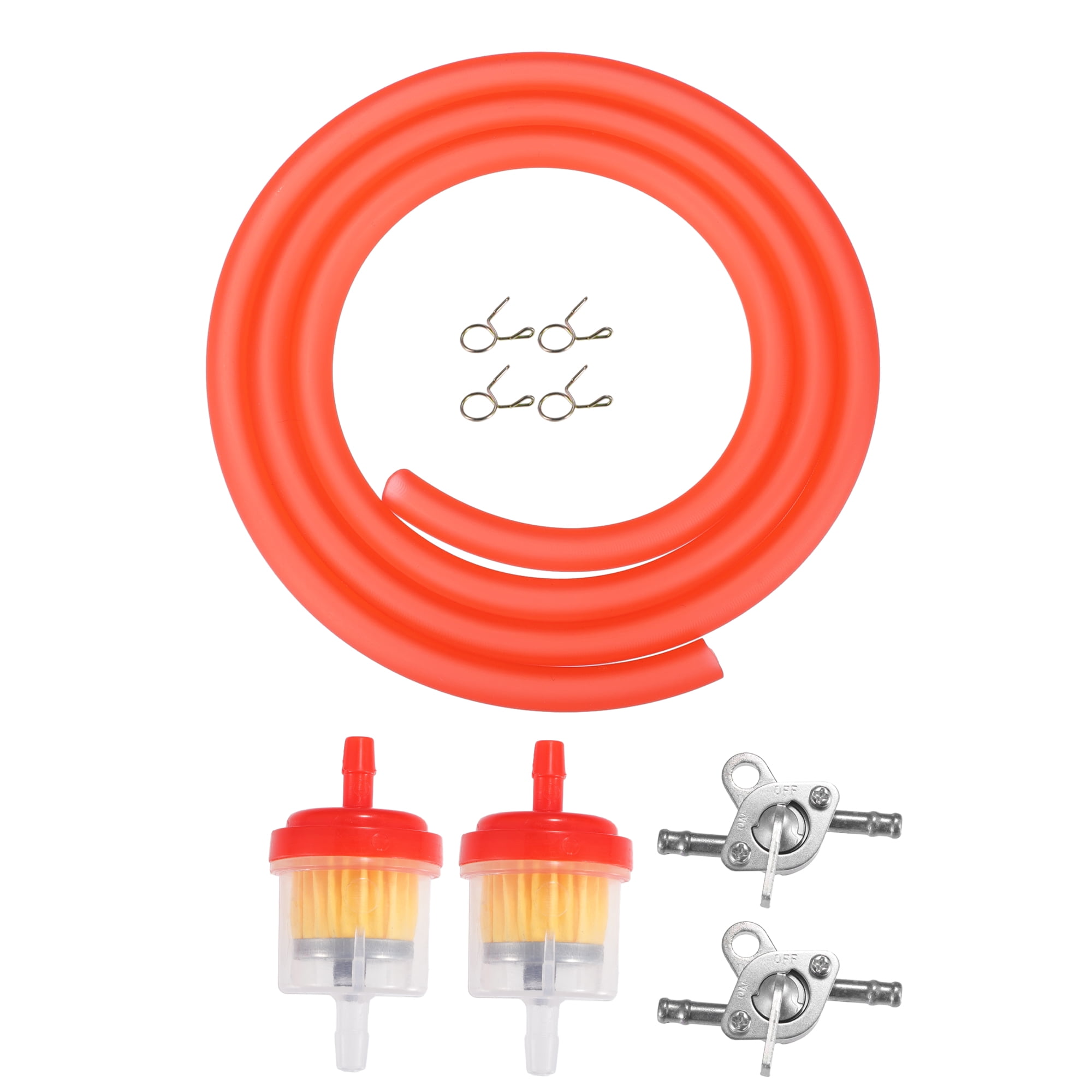 1 Set Motorcycle Fuel Line Fuel Filters with 2 Valve Petcock for CRF50 ...