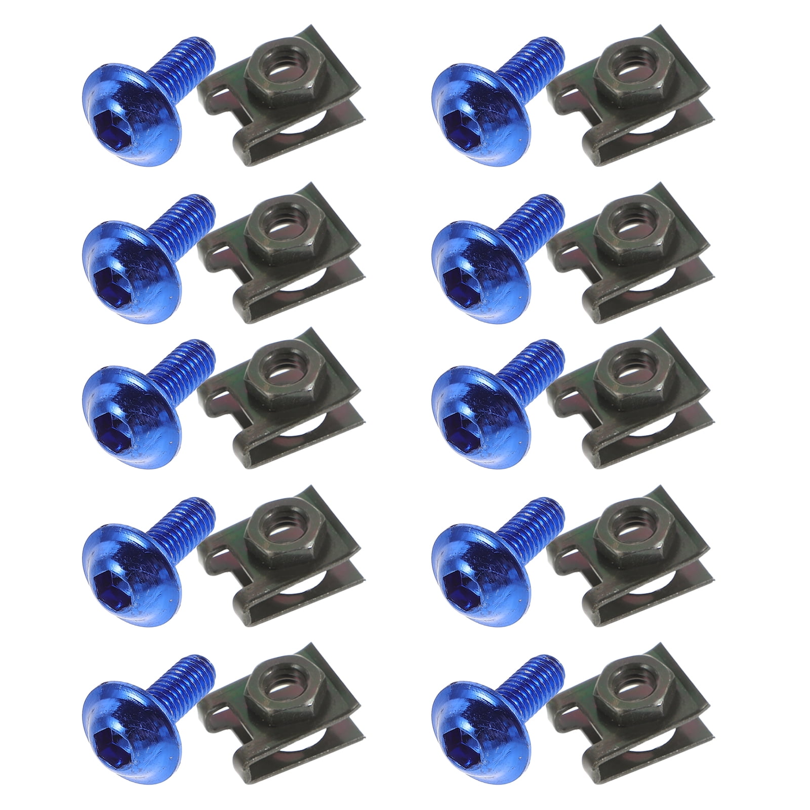 1 Set Motorcycle Modification Accessories Windshield Screws Bolts Nuts ...