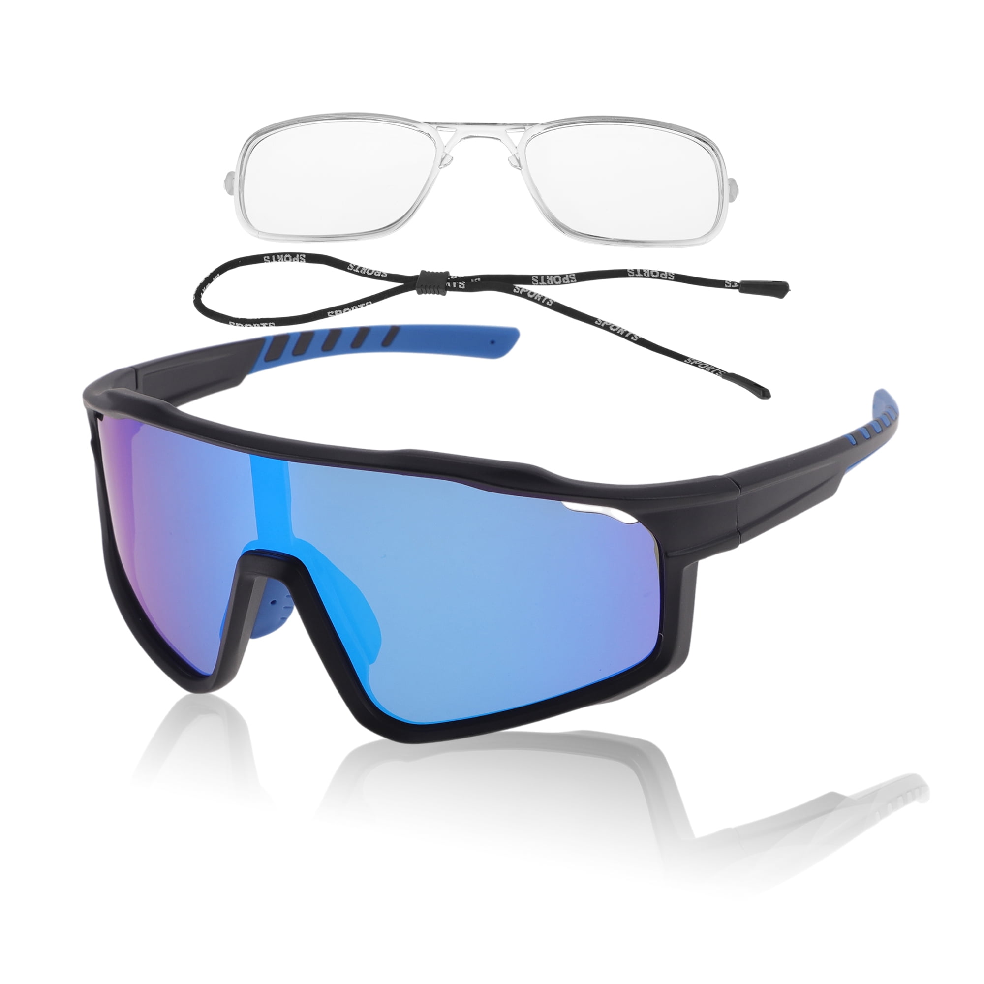 1 Set Motorcycle Riding Goggles Anti-glare Tri-Acetyl Cellulos PC UV400 ...