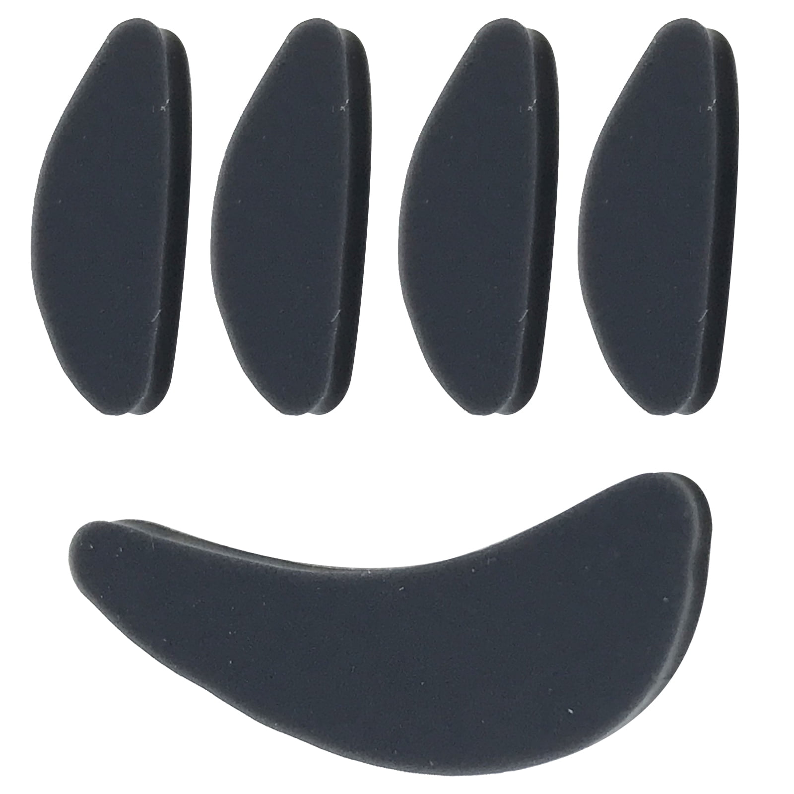 1 Set Mouse Feet Sticker Mouse Feet Black For Logitech M570 Gaming ...